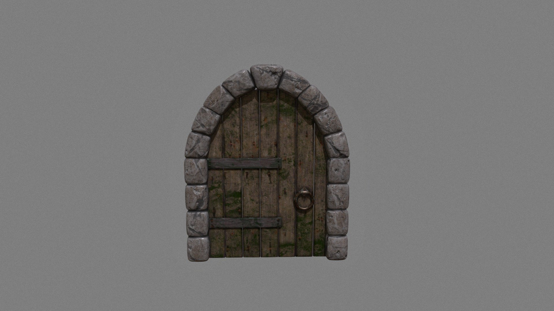 3D Medieval Fantasy Door - 3D model by Alessia.Giammarino [80330f8 ...