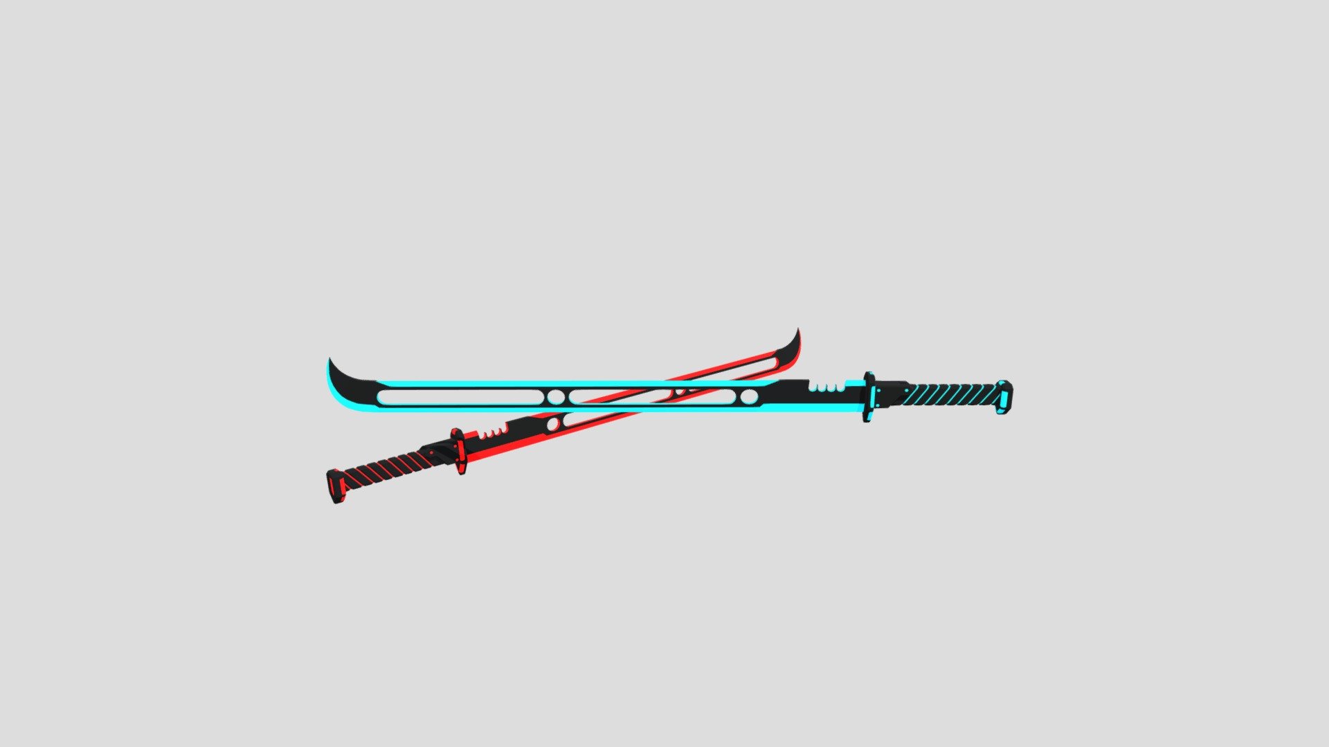 neon swords - Download Free 3D model by CyberDriger83 [803514b] - Sketchfab