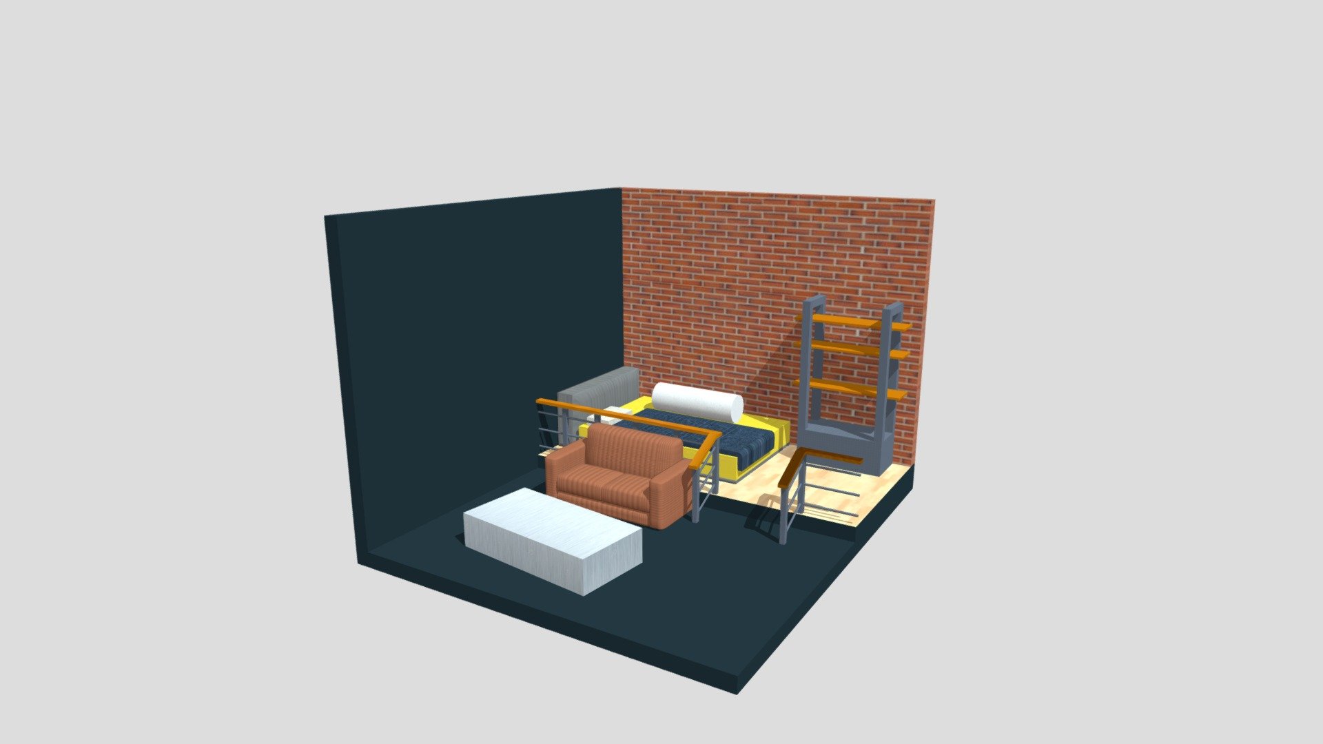 ZZZ room - 3D model by tsuki2771314 [8036585] - Sketchfab