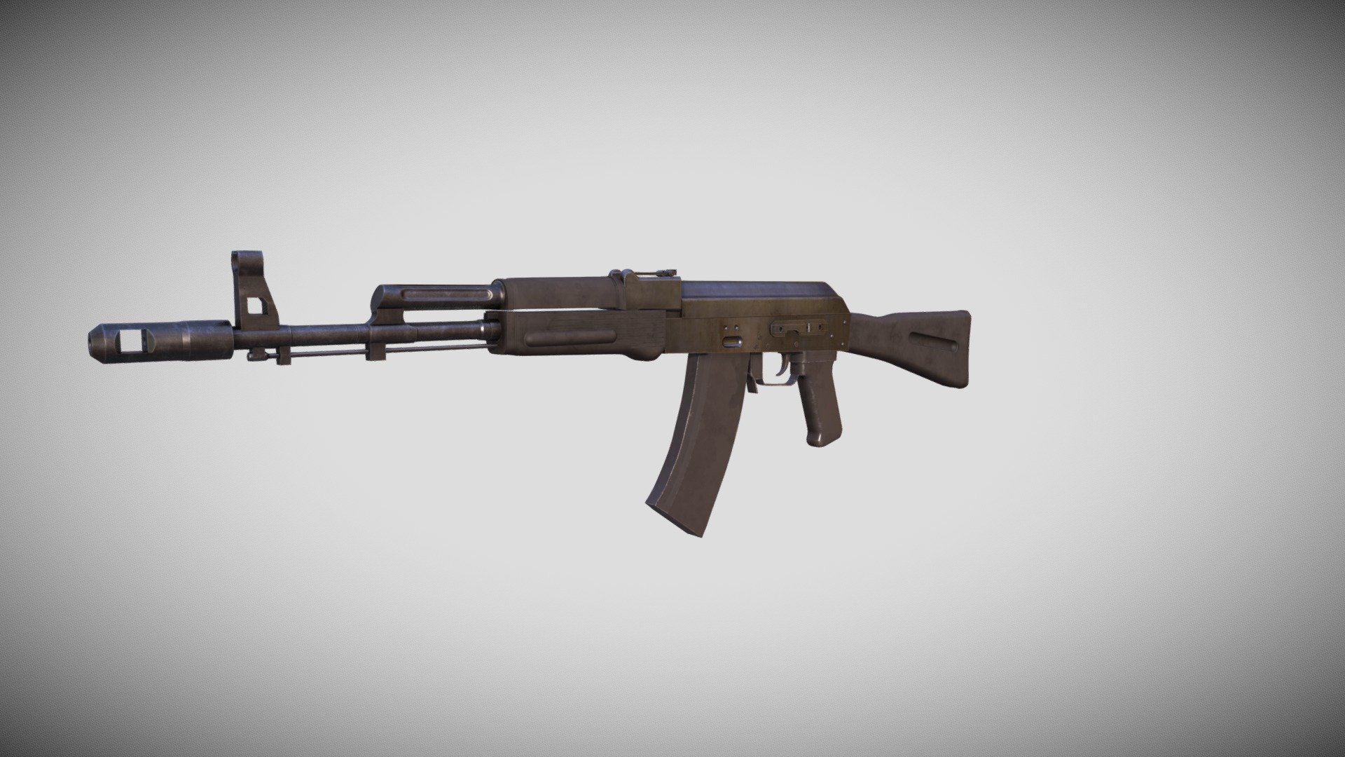 AK-74 Stock model - Download Free 3D model by Argentavisss [803695d ...