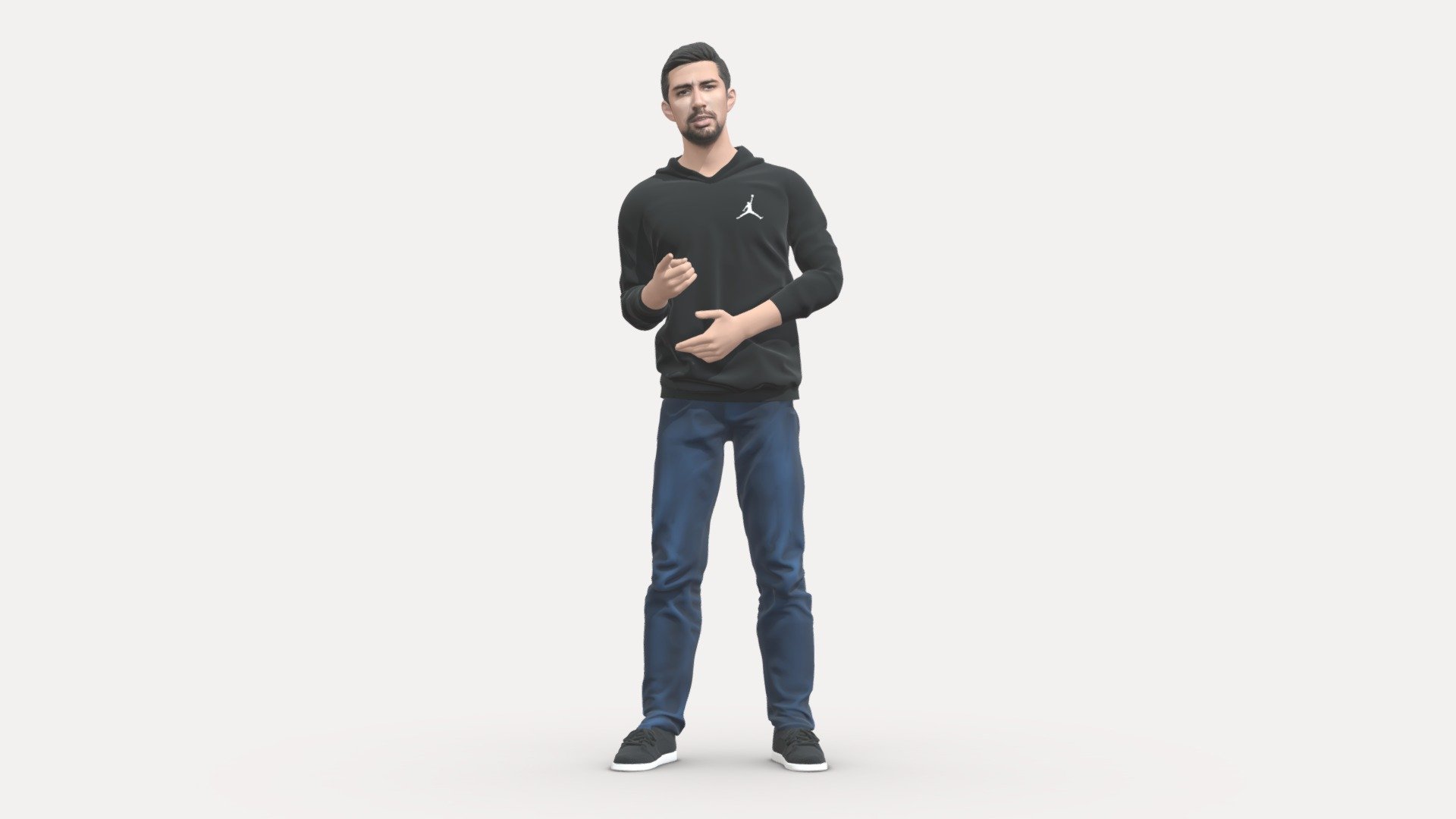 Man In Pose 1121-1 - Buy Royalty Free 3D model by 3DFarm [8036cad ...