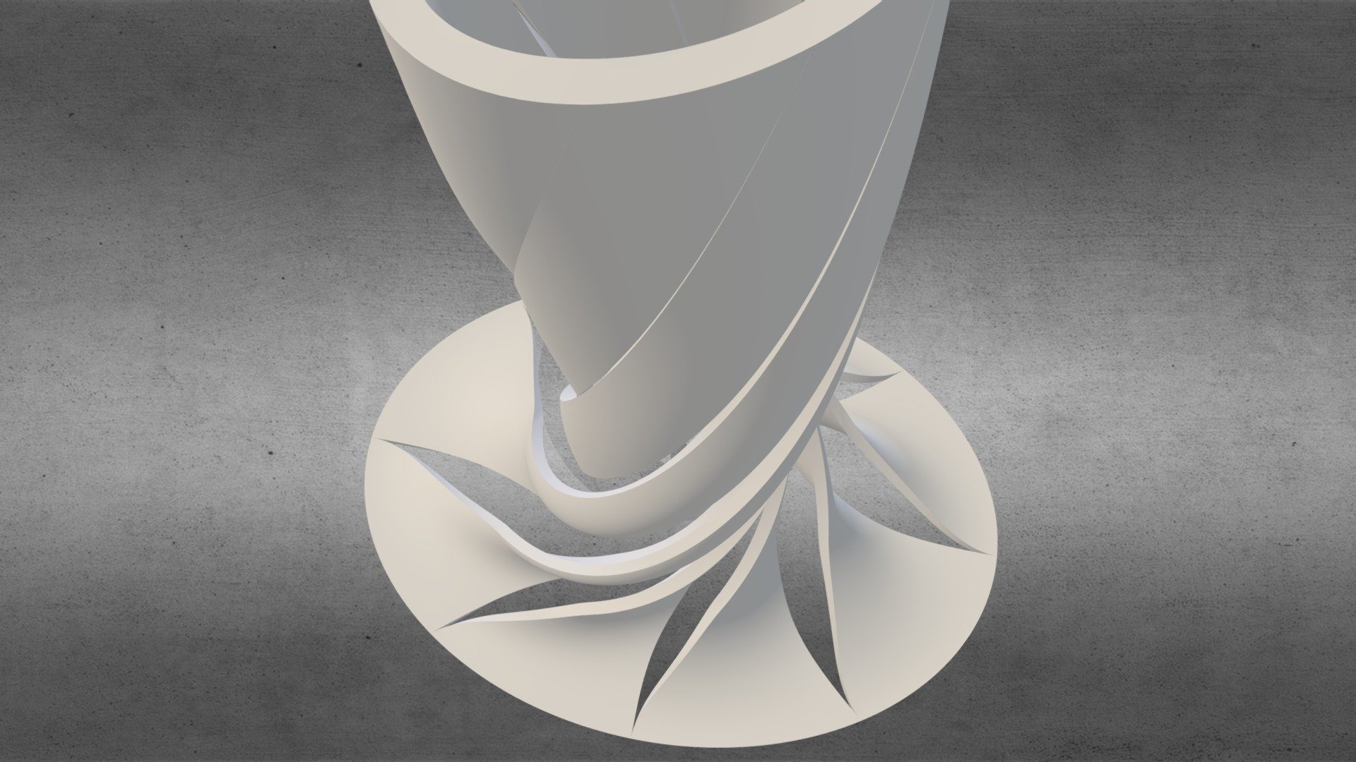 Twisted Tower - 3D model by Parametric House (@parametrichouse ...