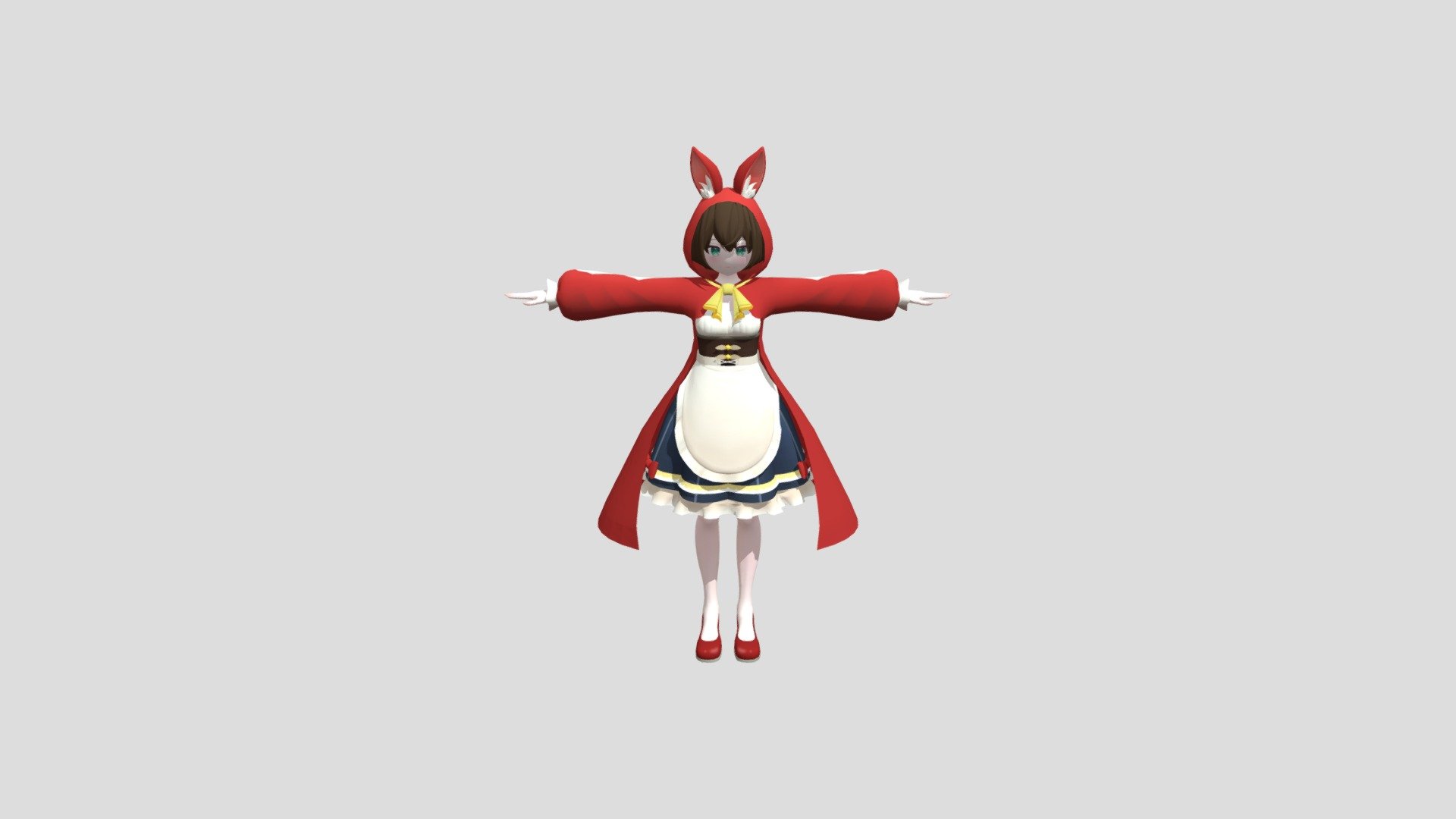 らびぃraby - 3D model by itgk_gnk [8037b25] - Sketchfab