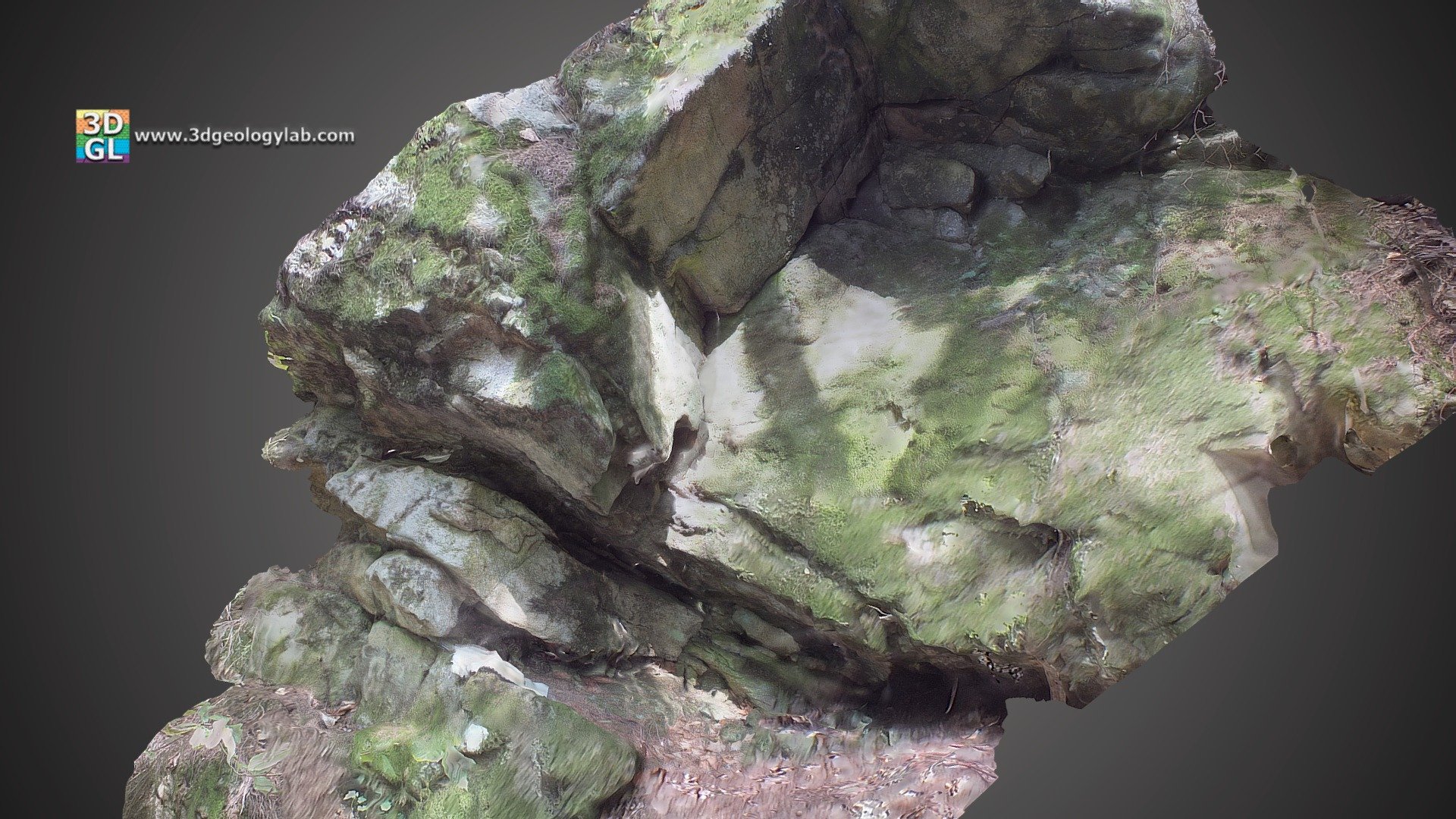 Outcrop - H128 - 3D model by 3D Geology Laboratory (@3DGeologyLab ...