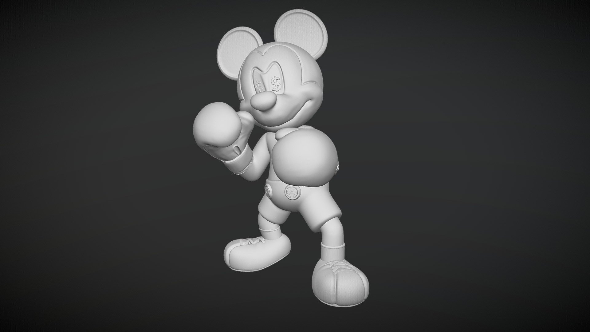 MICKEY MOUSE BOXING - Buy Royalty Free 3D model by JaviHow (@javihow7 ...