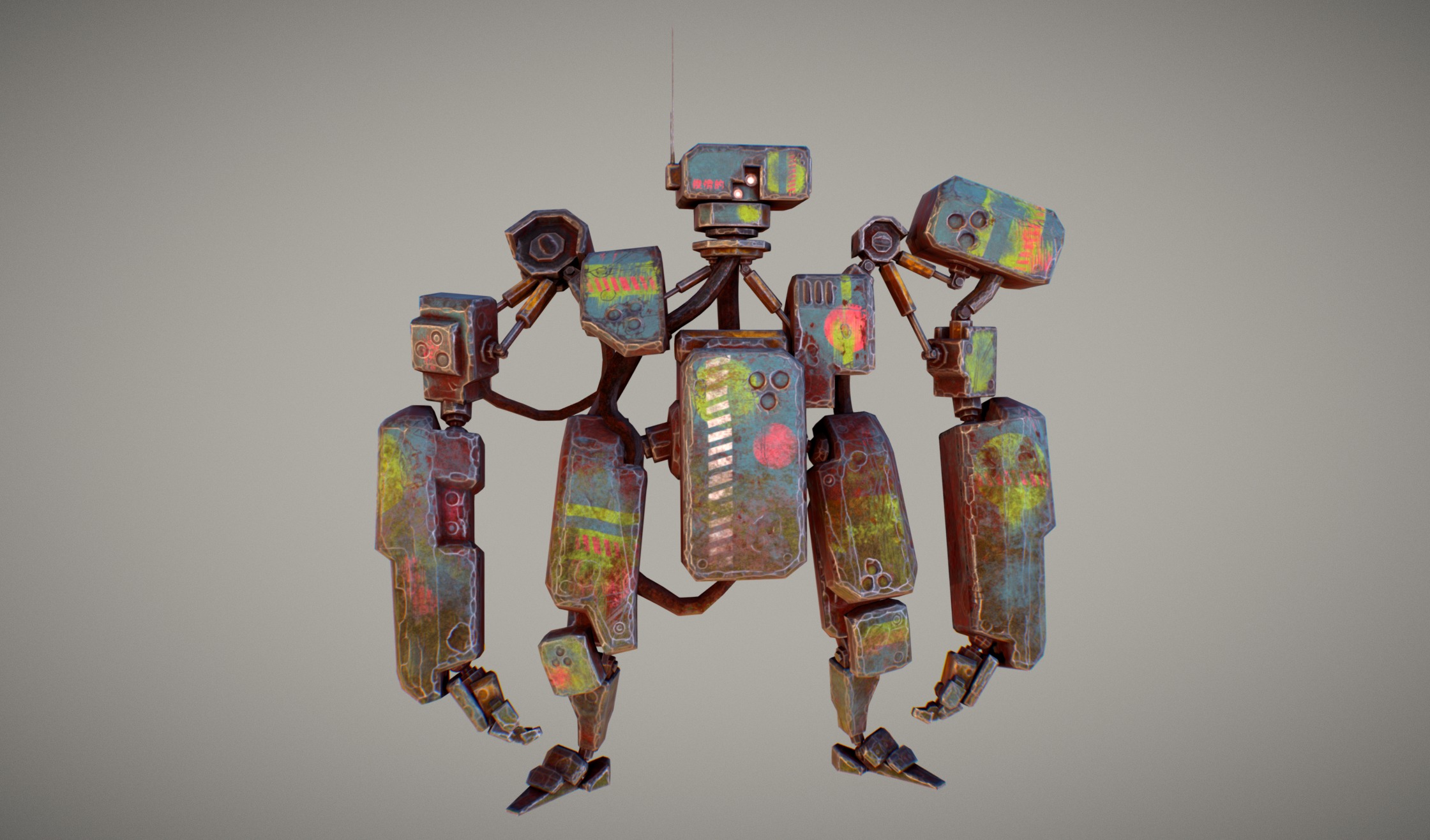 Hånds-Hânk - 3D model by spudonkey [8039988] - Sketchfab