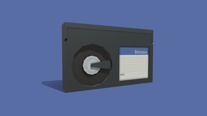Betamax 3D models - Sketchfab