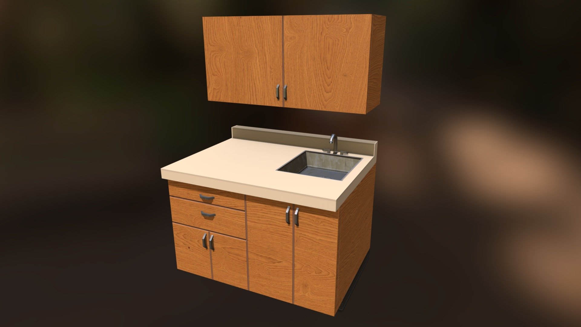 Medical Sink Cabinet - 3D model by Mariana Lobeto (@paradoubt) [803b5cc ...