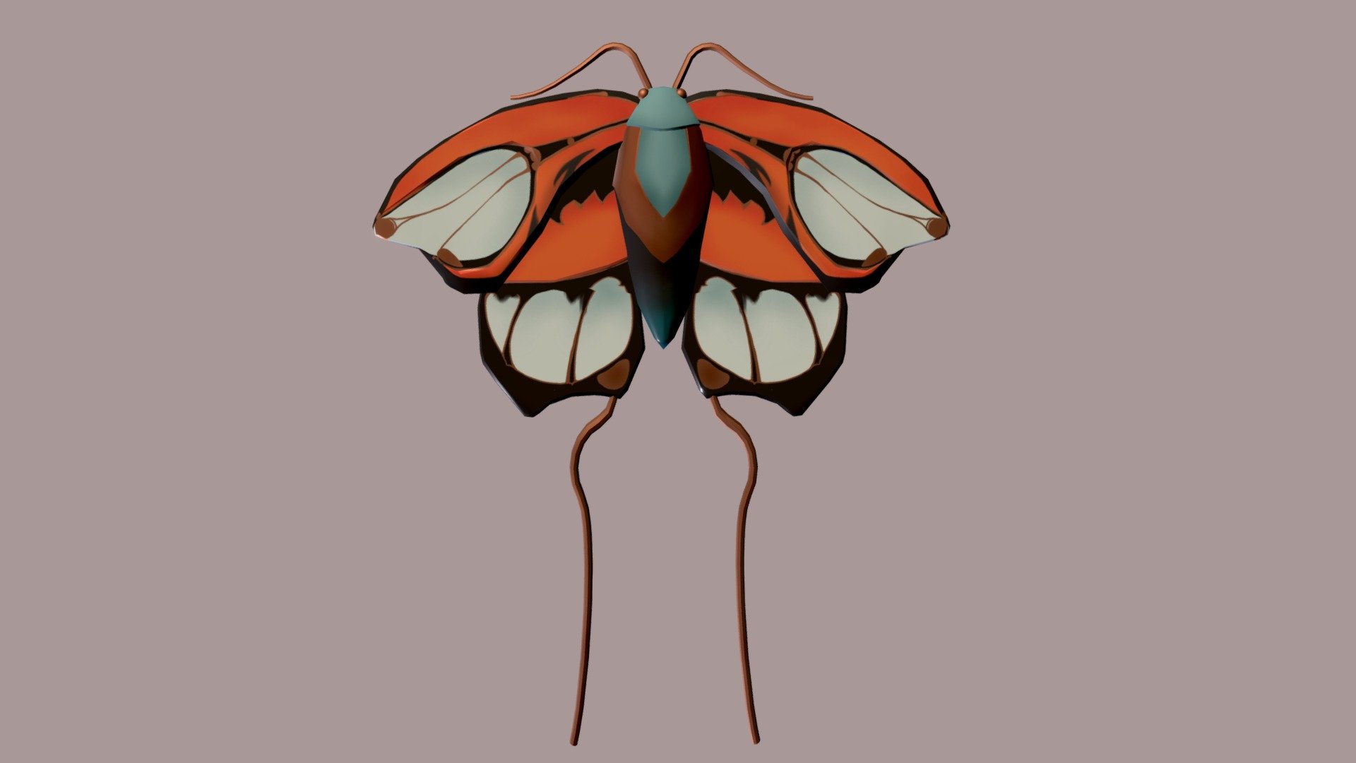Papillon - 3D model by Sarhynn [803d49a] - Sketchfab