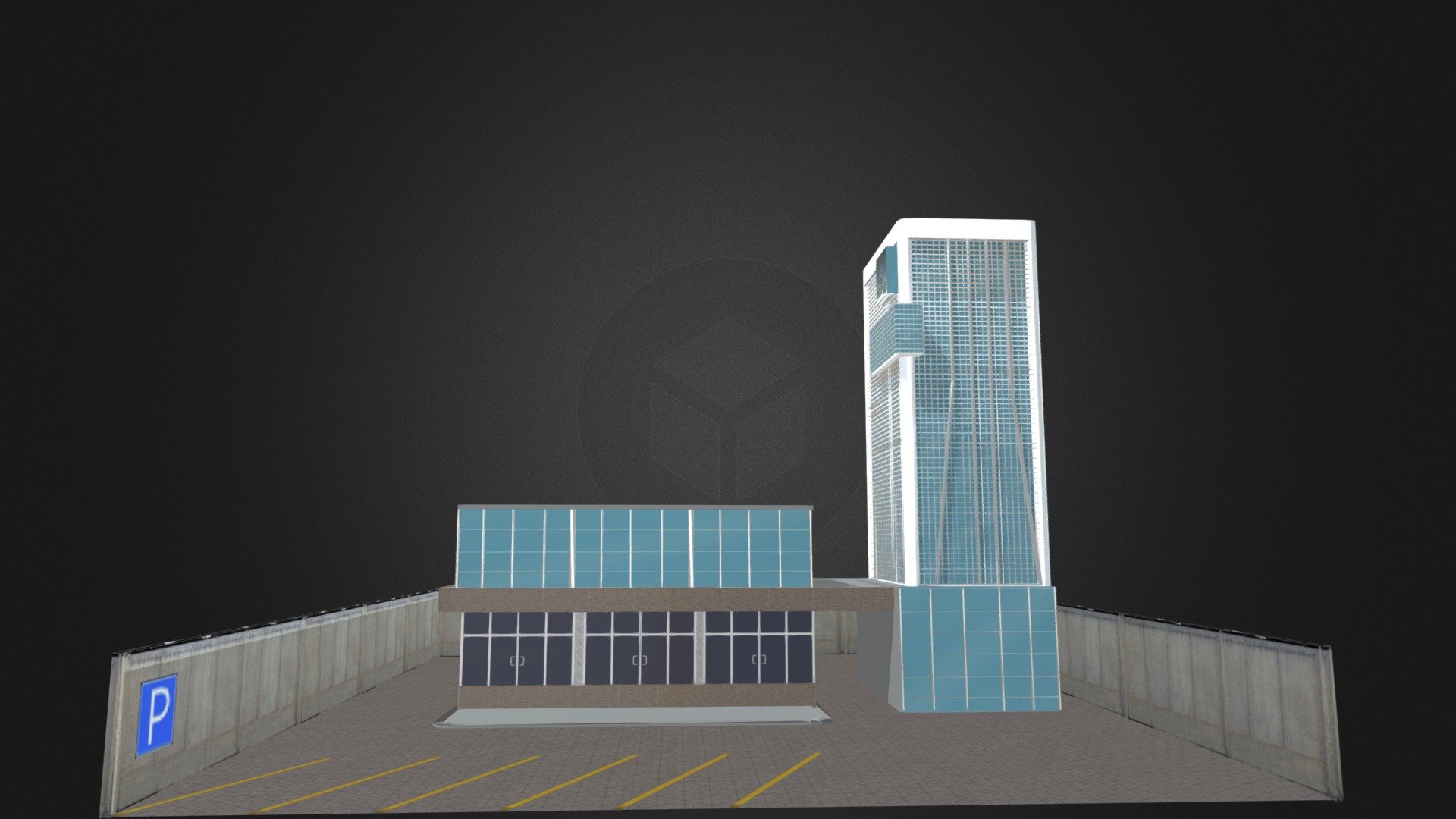 DIPO Tower - Slipi - Jakarta By Cubic Studio 3D - 3D model by Cubic ...