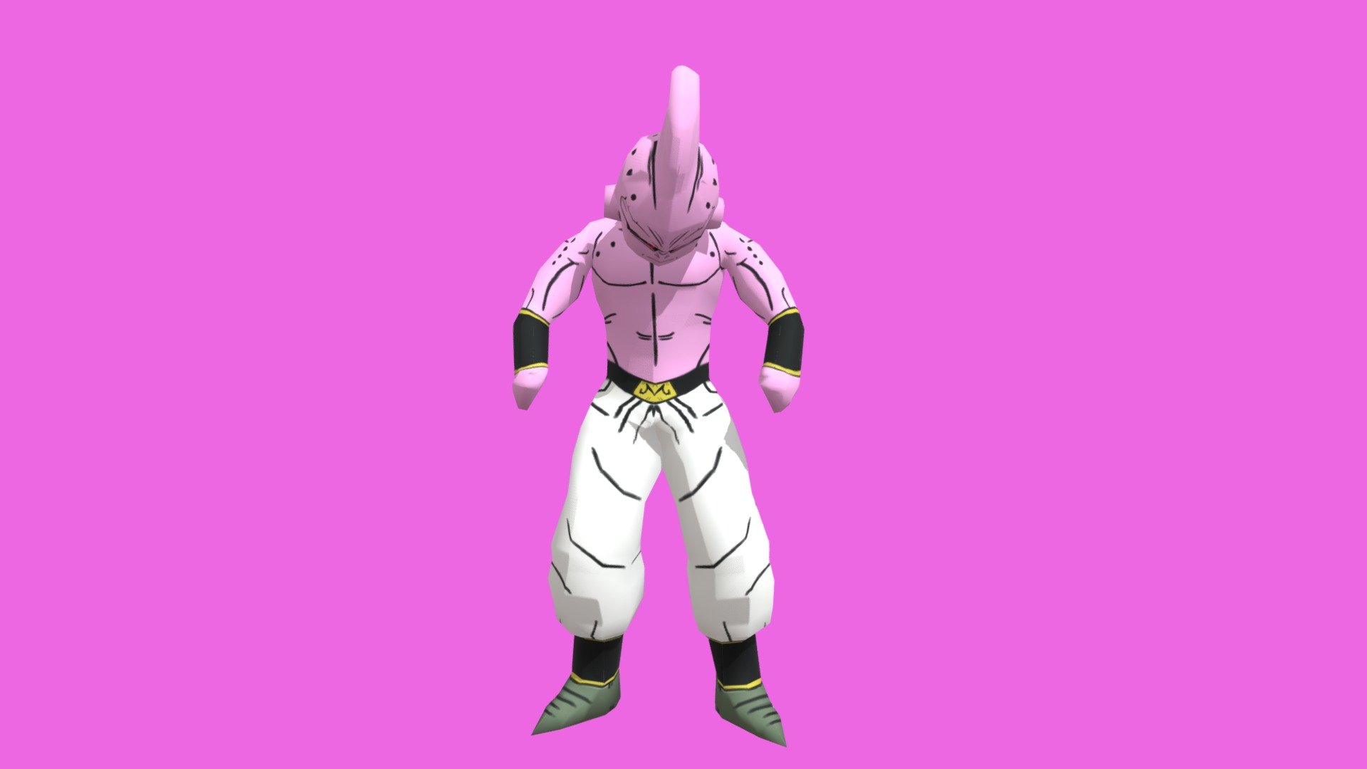 Kid Buu - 3D model by Salstar123 (@Syed.Salman.Haider) [803e785 ...
