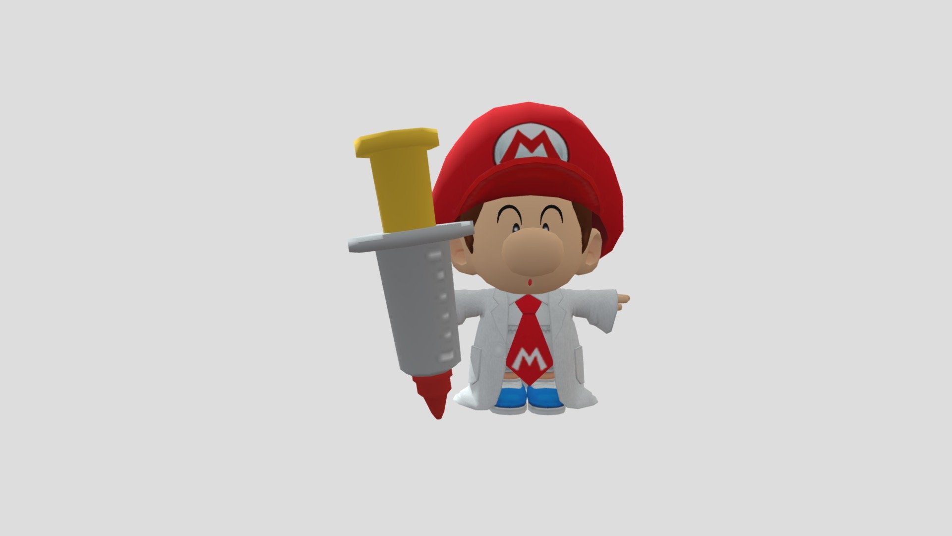 Dr. Baby Mario - Download Free 3D model by maznalharbi056 [803ee98 ...