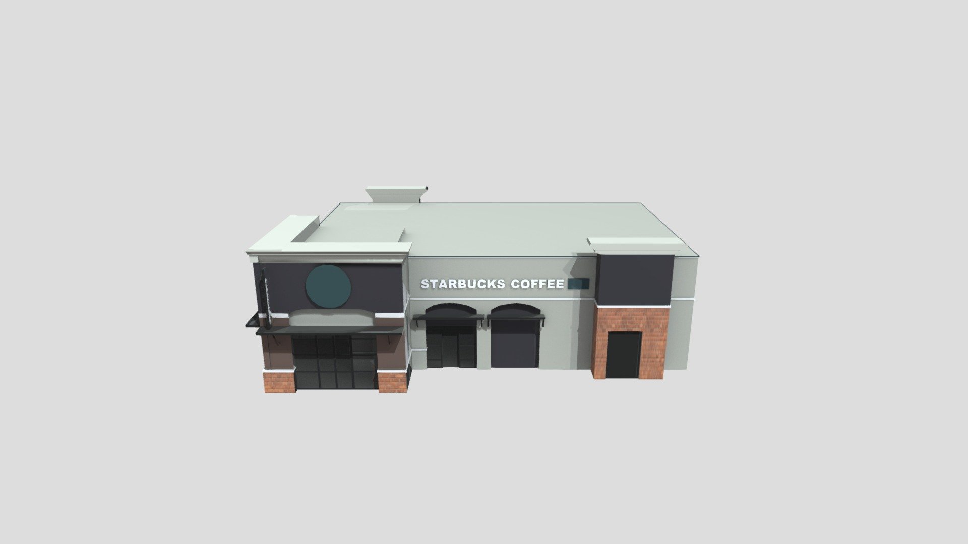 Starbucks - 3D model by Phxcam [8040966] - Sketchfab