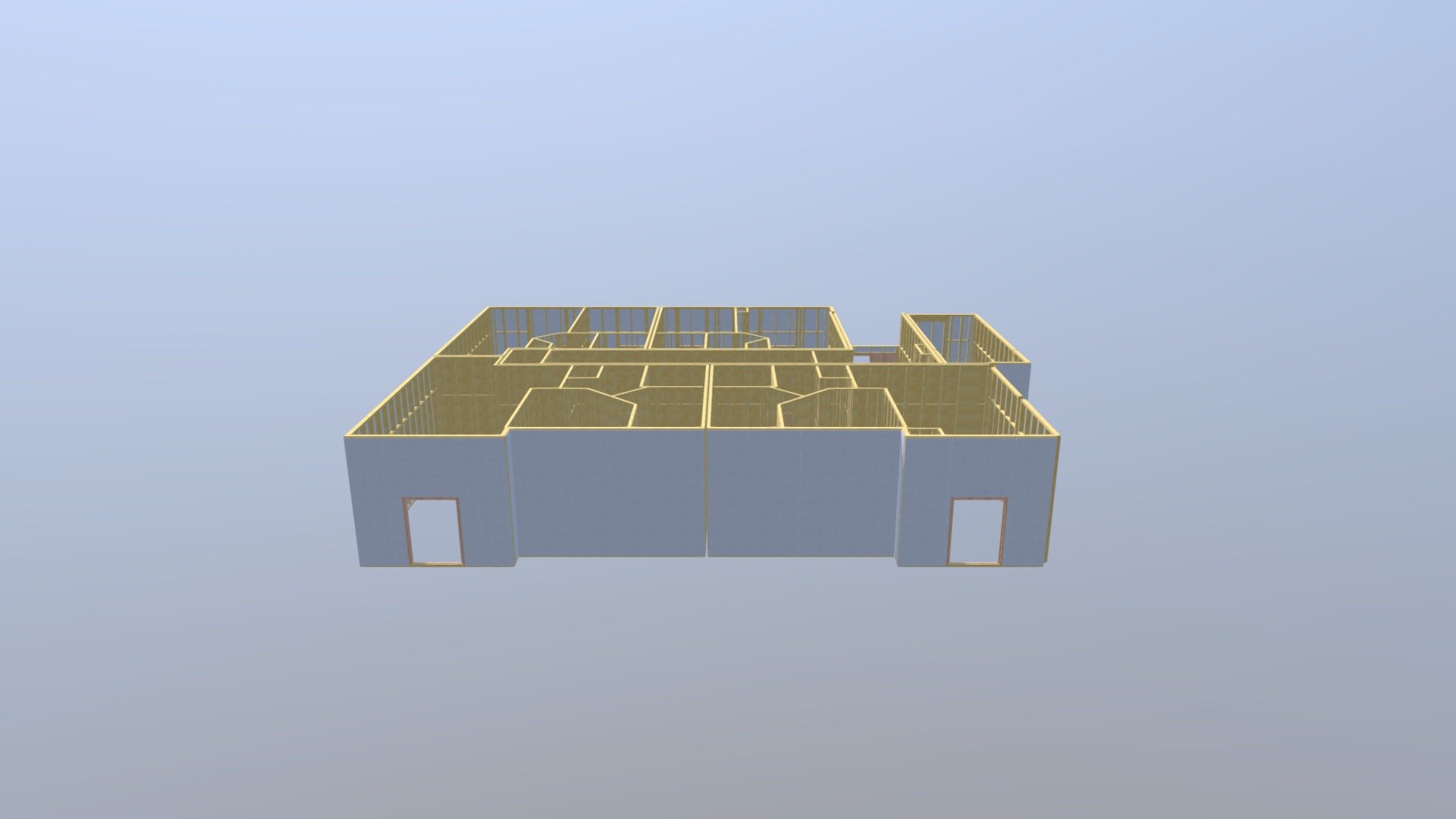 01 Ground Floor Panels - 3D model by reecebrookesmu [8040a01] - Sketchfab