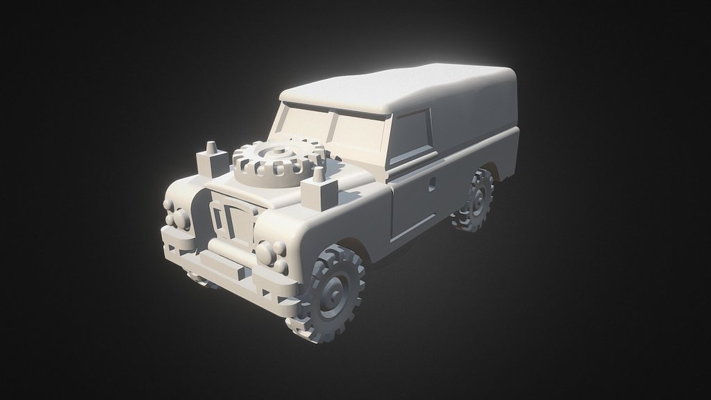 Land Rover LHD 109 - 3D model by 3HUIT [8041bcd] - Sketchfab