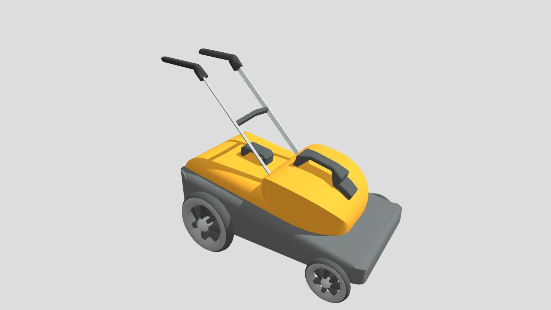lawn-mower - Download Free 3D model by azul3Dworld (@gkcealparslan ...