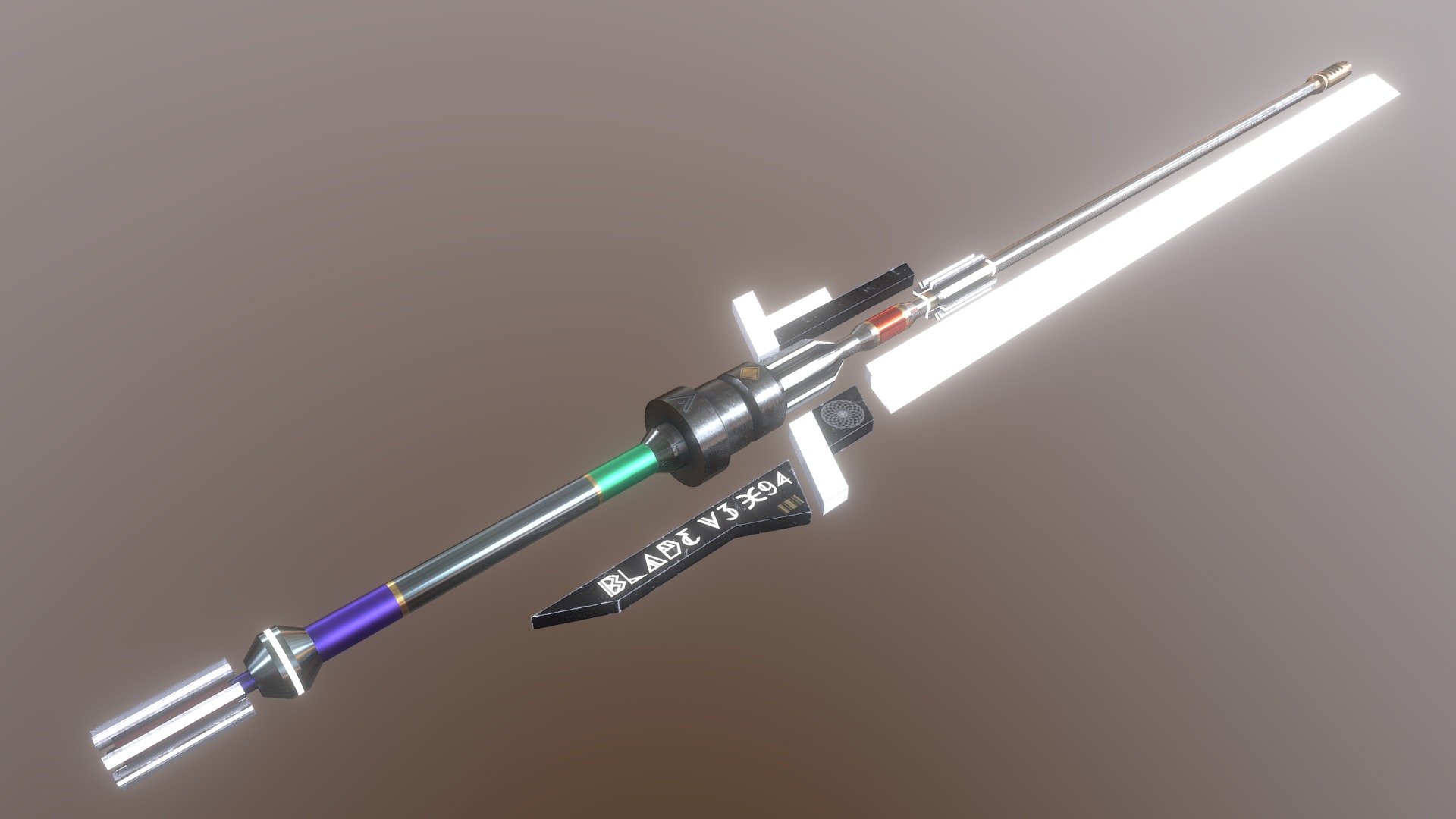V3 Blade - 3D model by TOTOM0695 [8044ed1] - Sketchfab