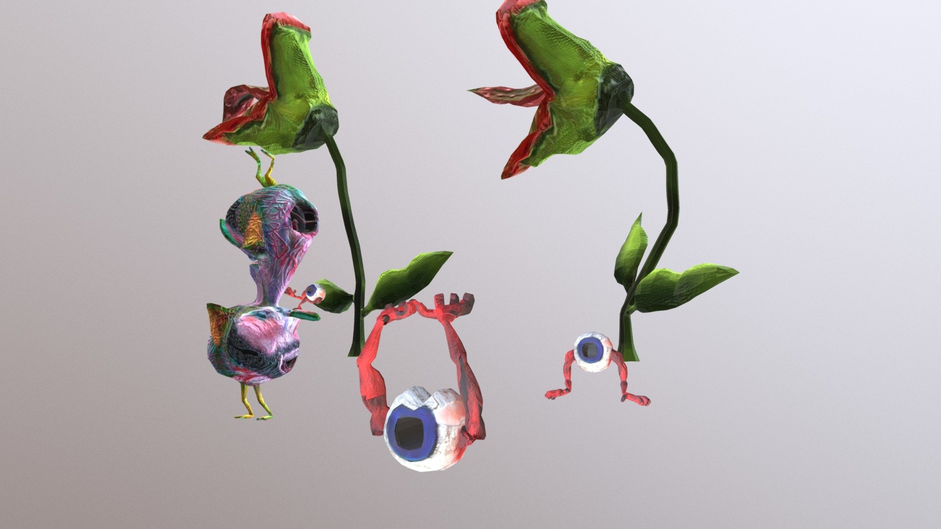 Mini Bird Flipping - Download Free 3D model by daxnorman [8045ad7 ...