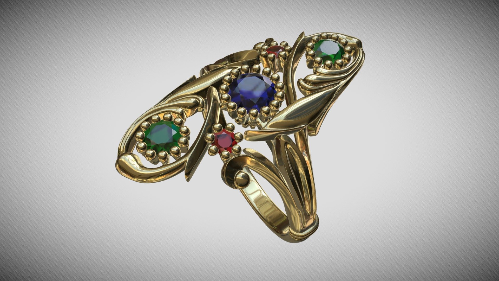 Ring-fbx - 3D model by annarudzka [8046588] - Sketchfab