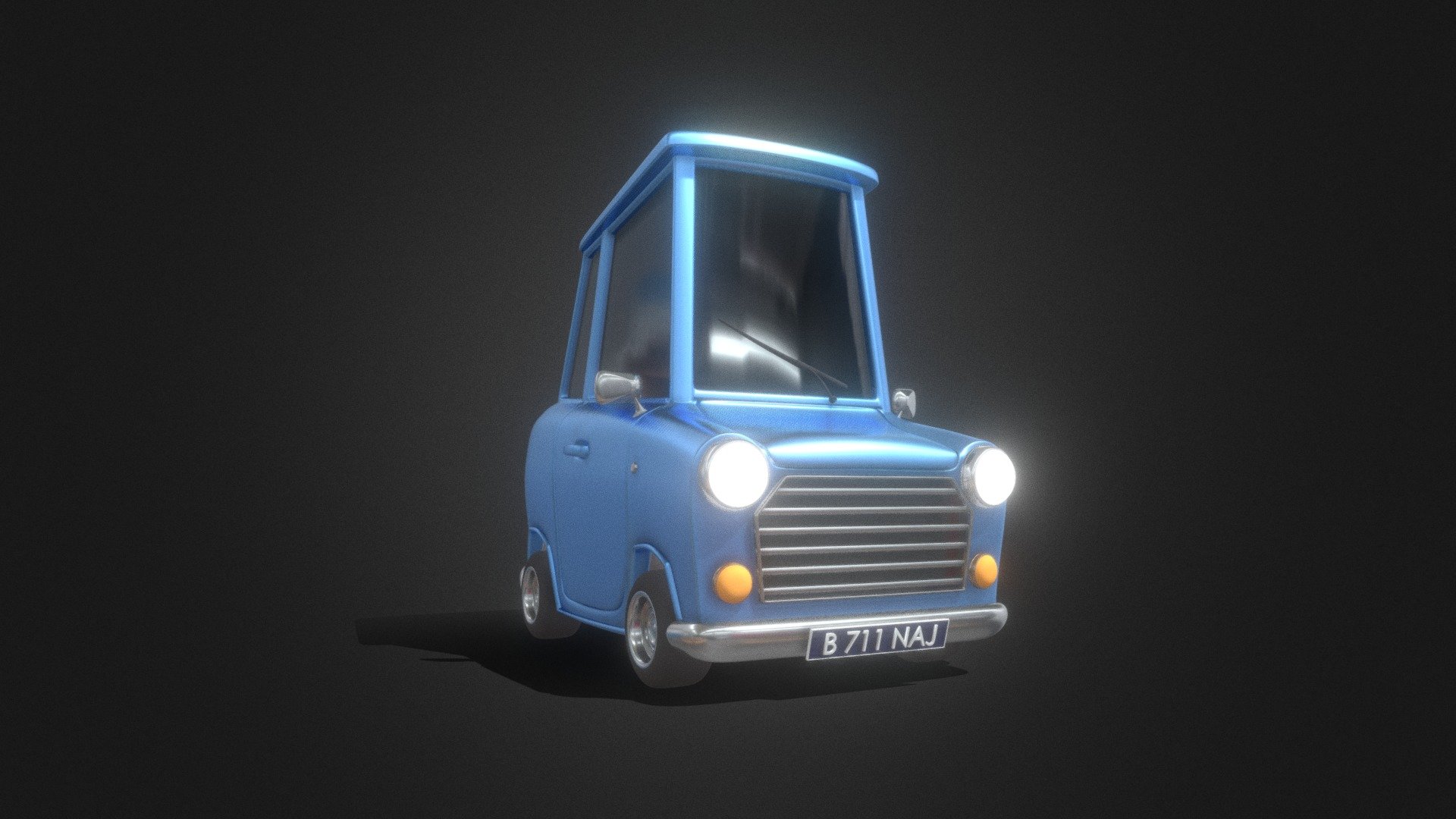 Stylized Car Model - 3D model by angkes1301kocak [80473ab] - Sketchfab