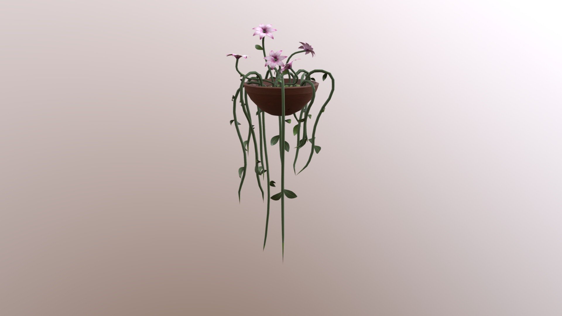 Hanging Basket Asset - 3D model by kathryb [8047b7b] - Sketchfab