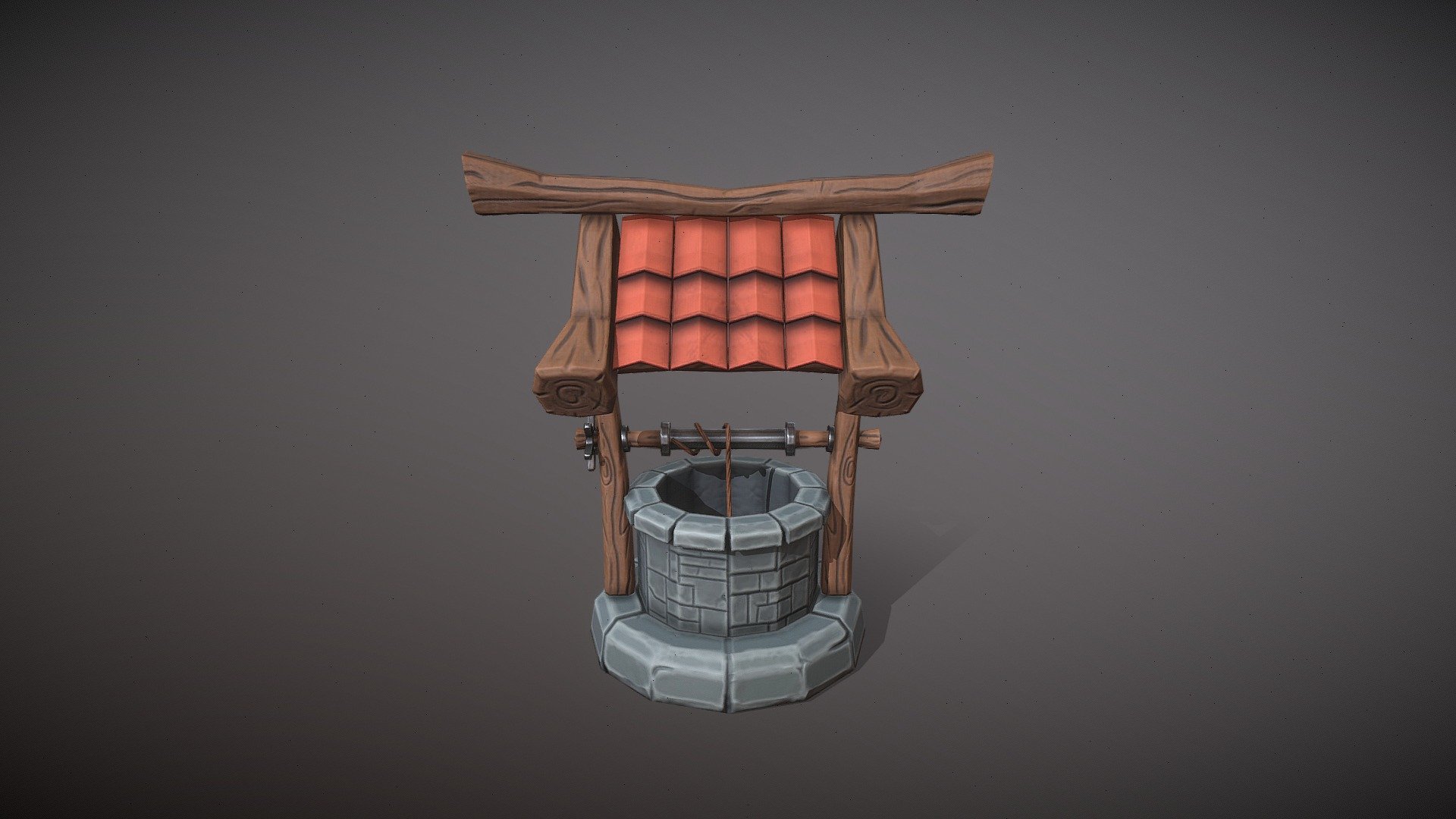 Stylized Water Well - 3D model by mitevski3d [8047cc9] - Sketchfab