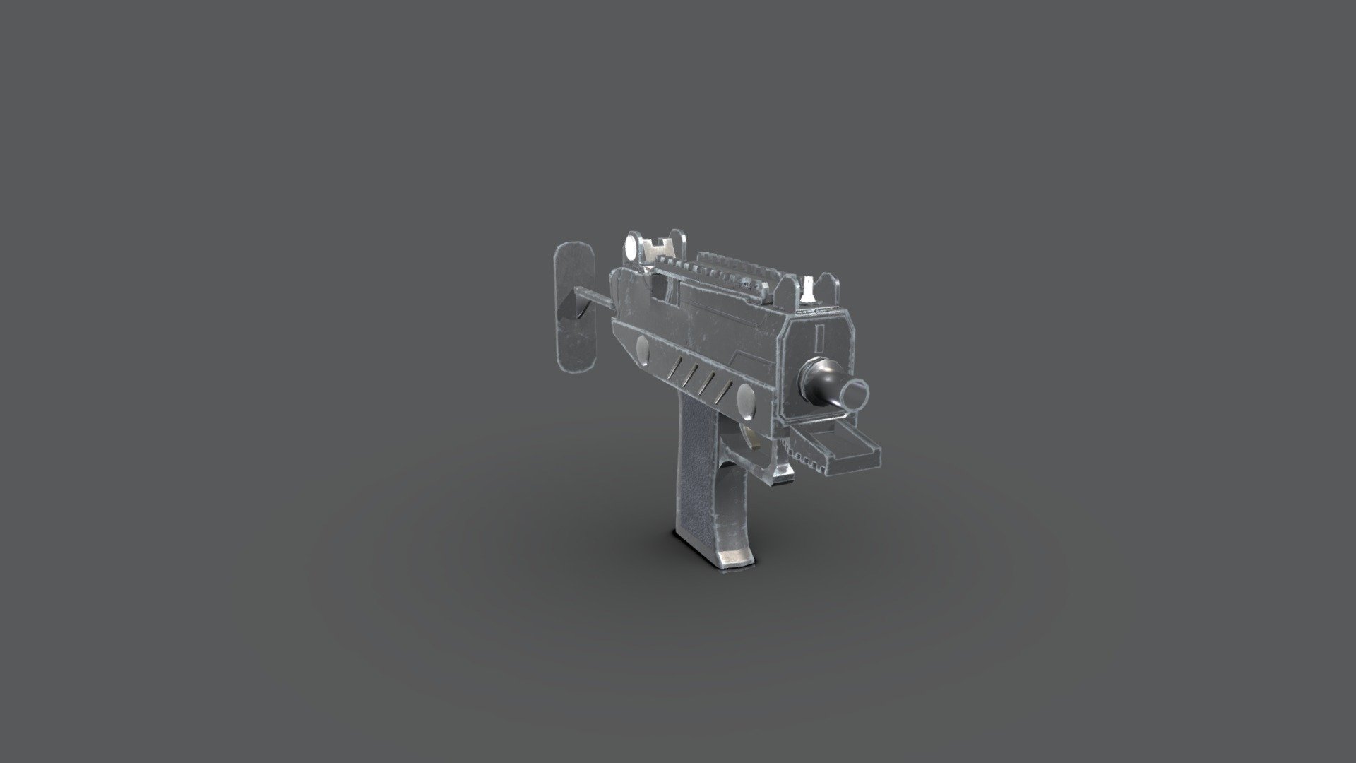 UZI - 3D model by Siddhartha hazra (@siddhartha13398) [8047e90] - Sketchfab