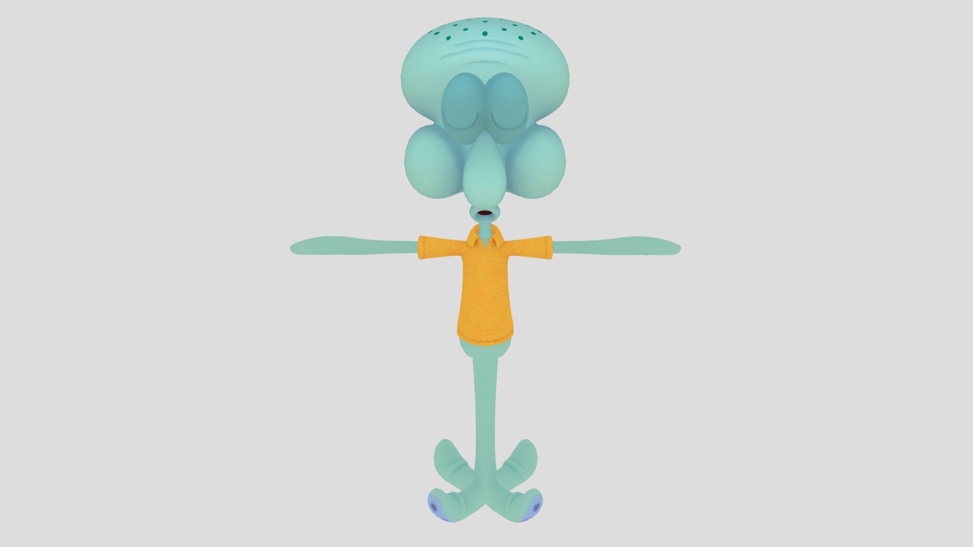 NASB2 - Squidward Blow Clarinet - Download Free 3D model by SMF ...