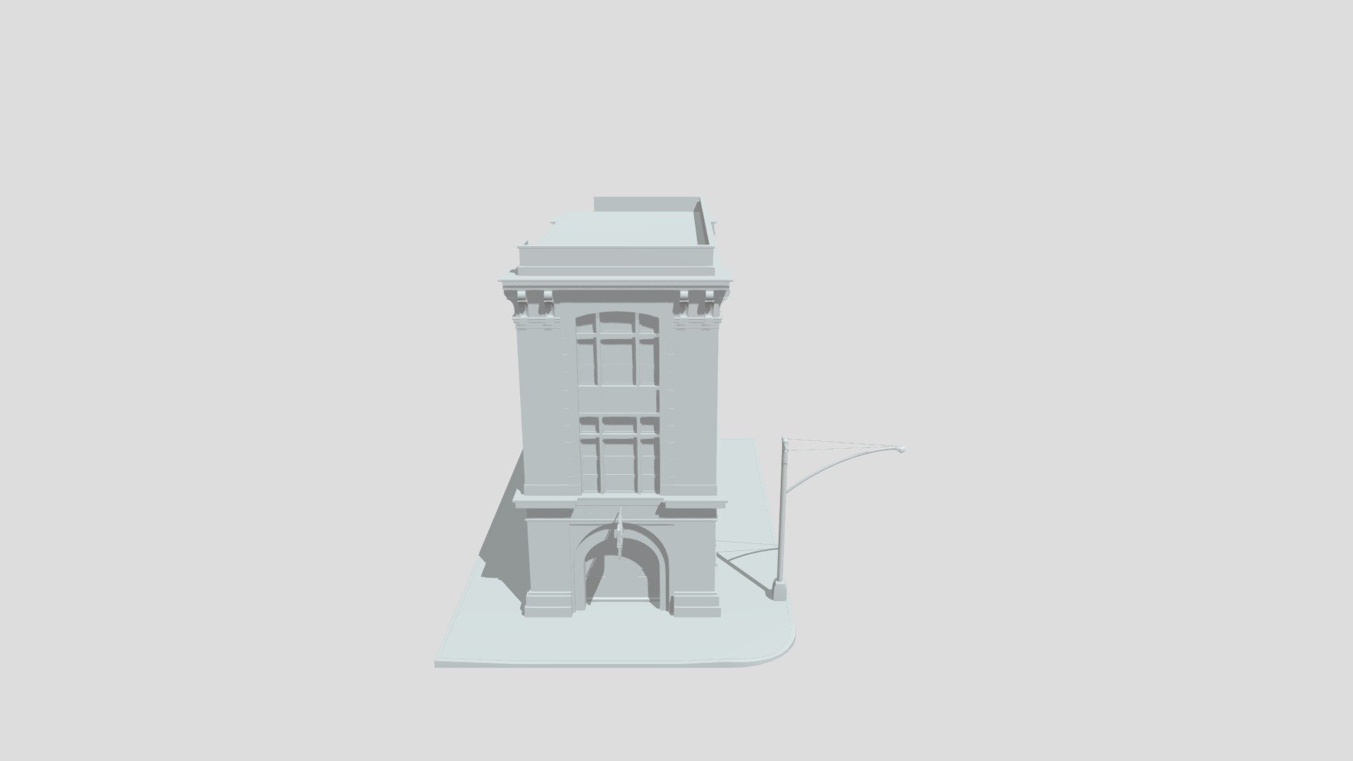 Updated Firehouse - 3D model by plasmamine [804989a] - Sketchfab