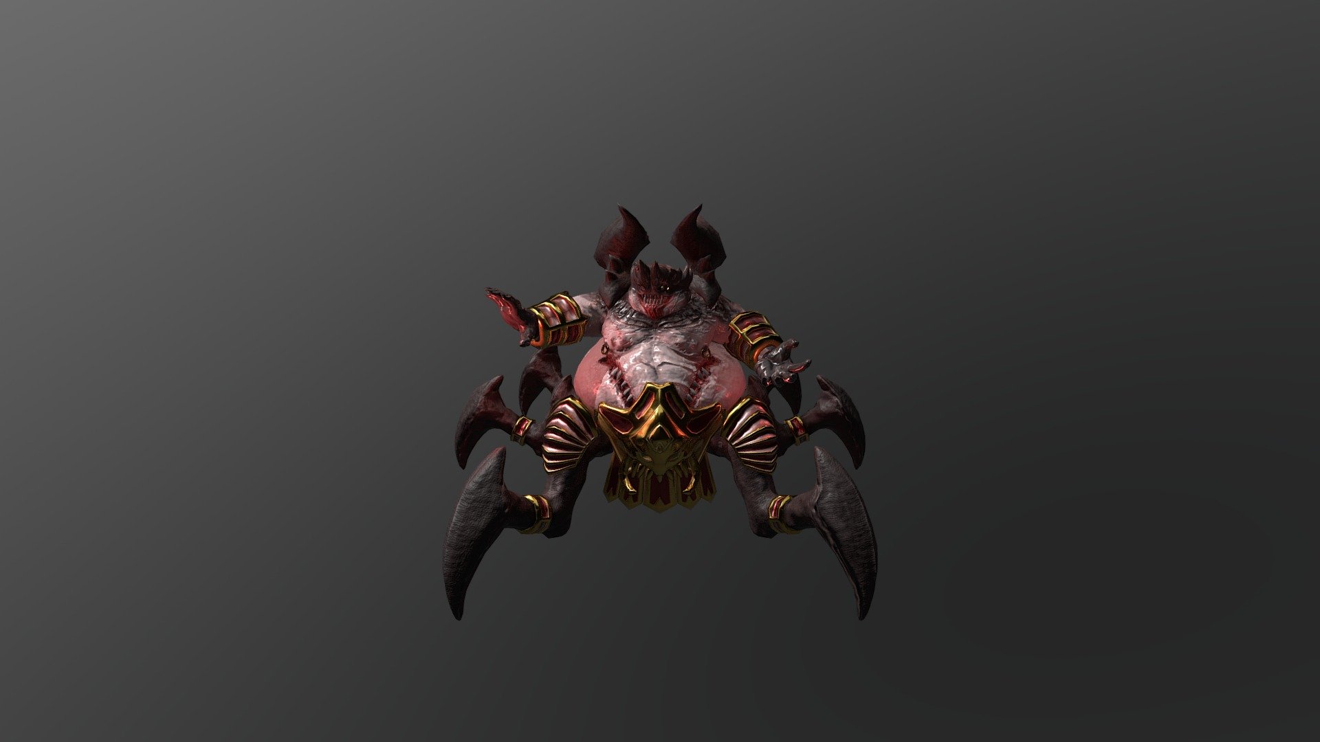 Azmodan Posing - 3D model by mics1212 [804af57] - Sketchfab