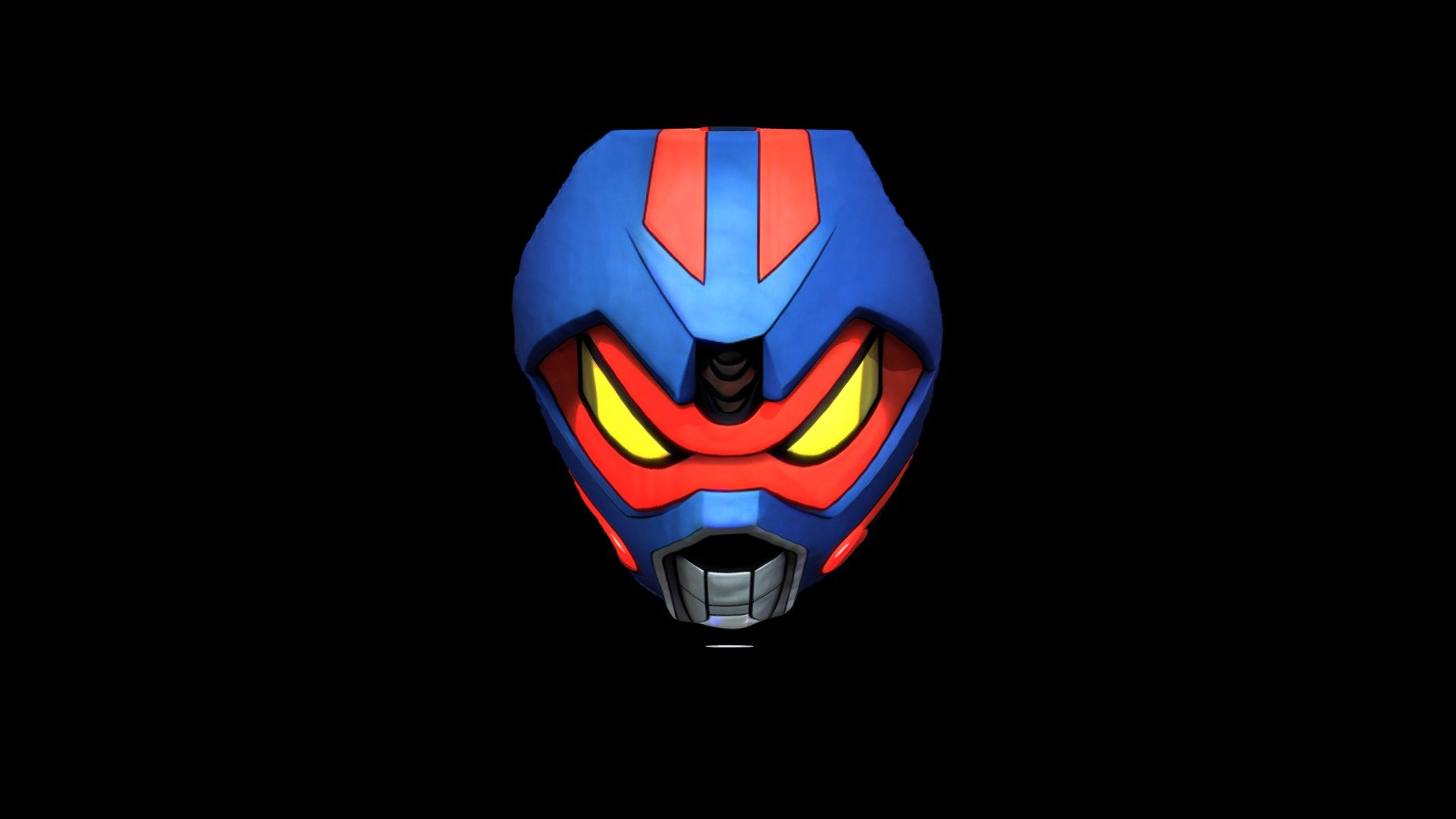 Helmet Mask Robot Cartoon 1289 - Download Free 3D model by klrxyz ...