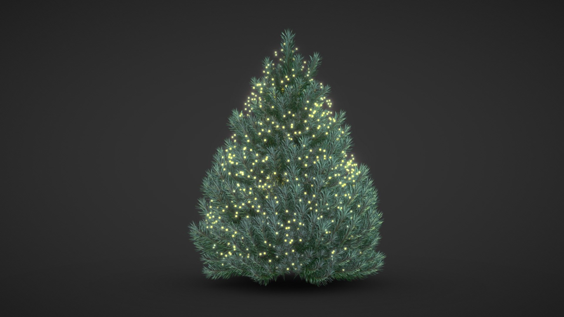 Christmas Tree with light - Buy Royalty Free 3D model by Andrea ...