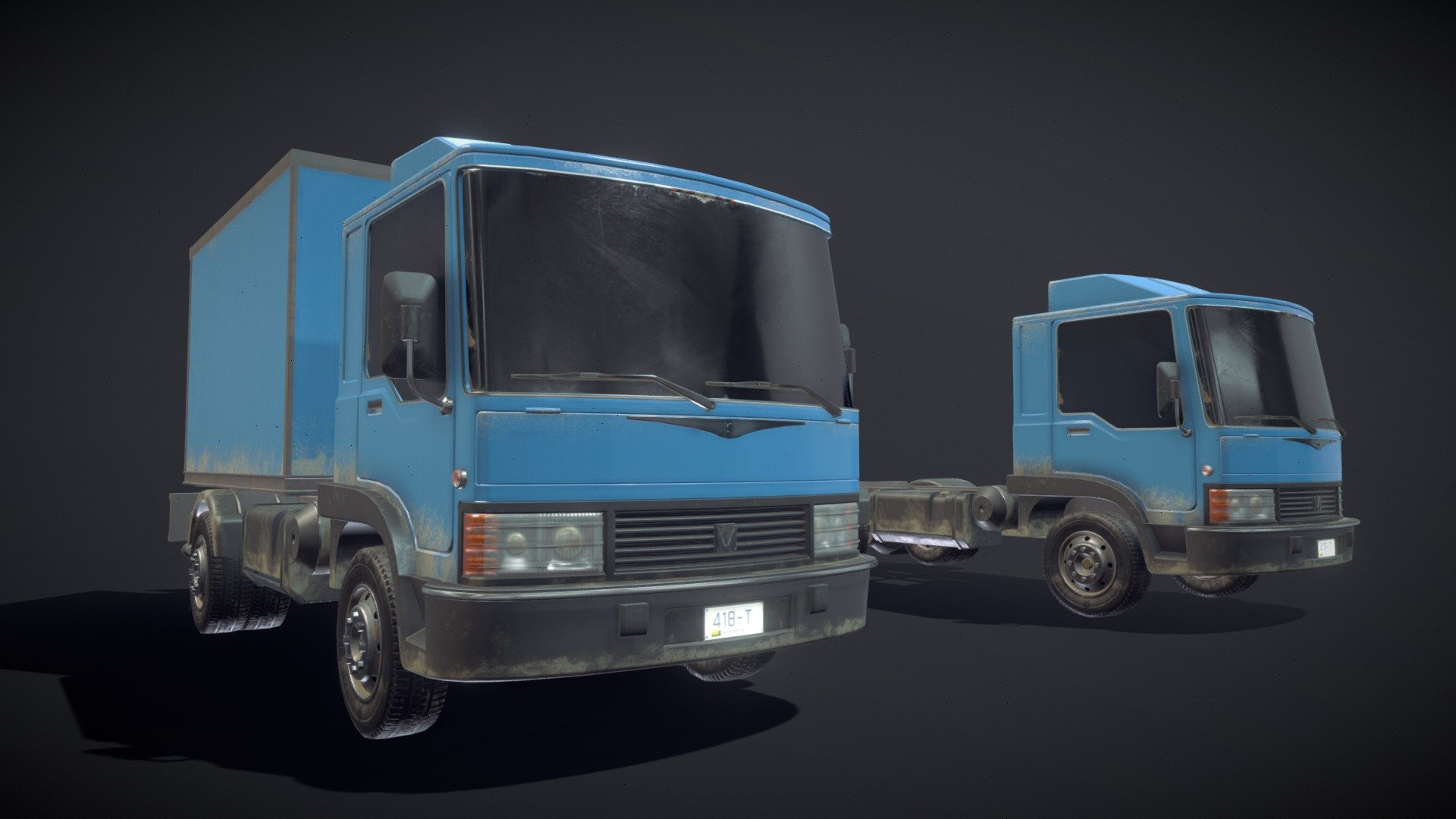 Modular Cargo Truck - Buy Royalty Free 3D model by PolySquid ...