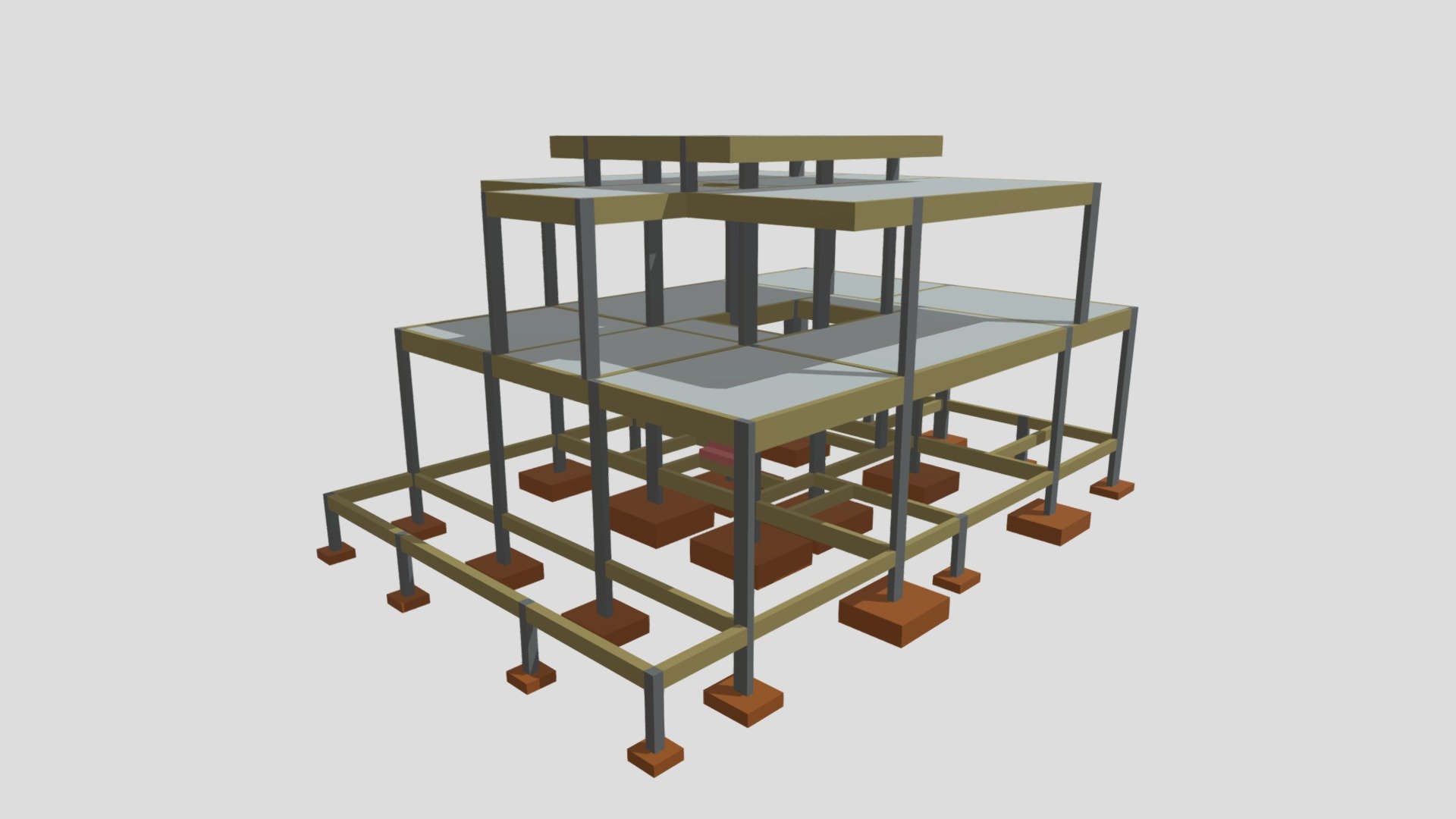 Projeto Estrutural Andrews - 3D model by rafter.engenharia [804d630 ...