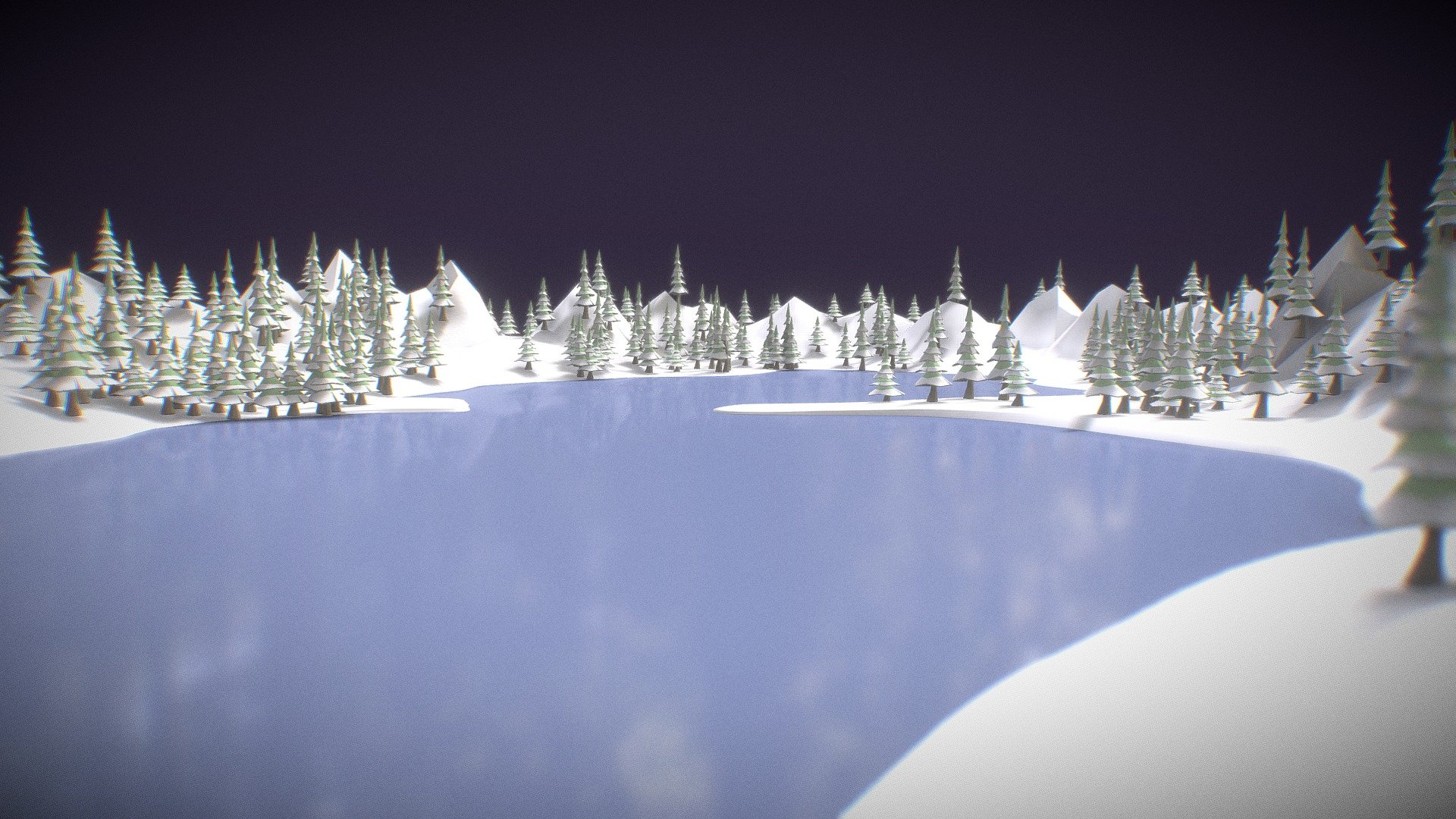 3December 2022 - 03 Lake - 3D model by P3TroV [804d846] - Sketchfab