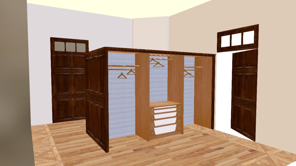 Closet0205 - 3D model by botan (@lstbotan) [804e646] - Sketchfab