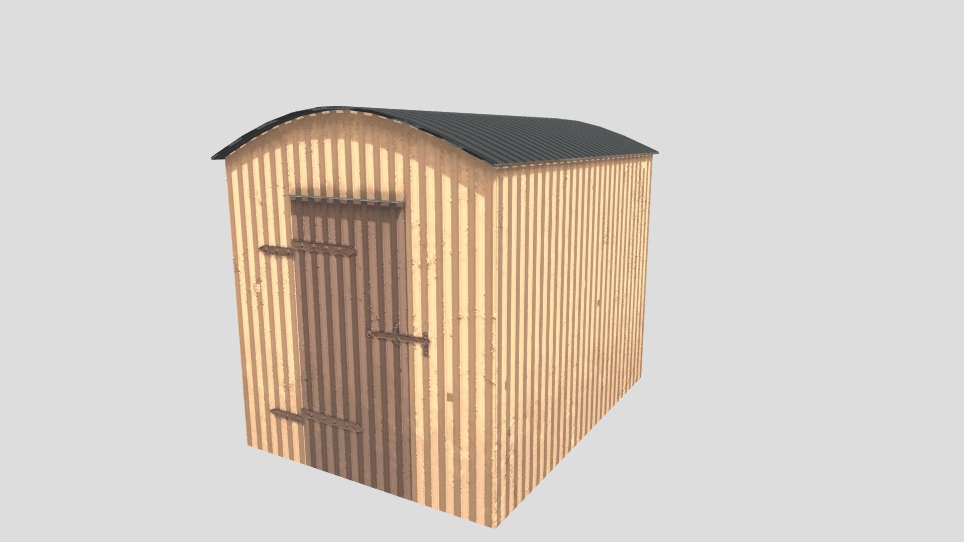 GWR Lamp Hut Cream - 3D model by GreatWesternWorks [804e74d] - Sketchfab