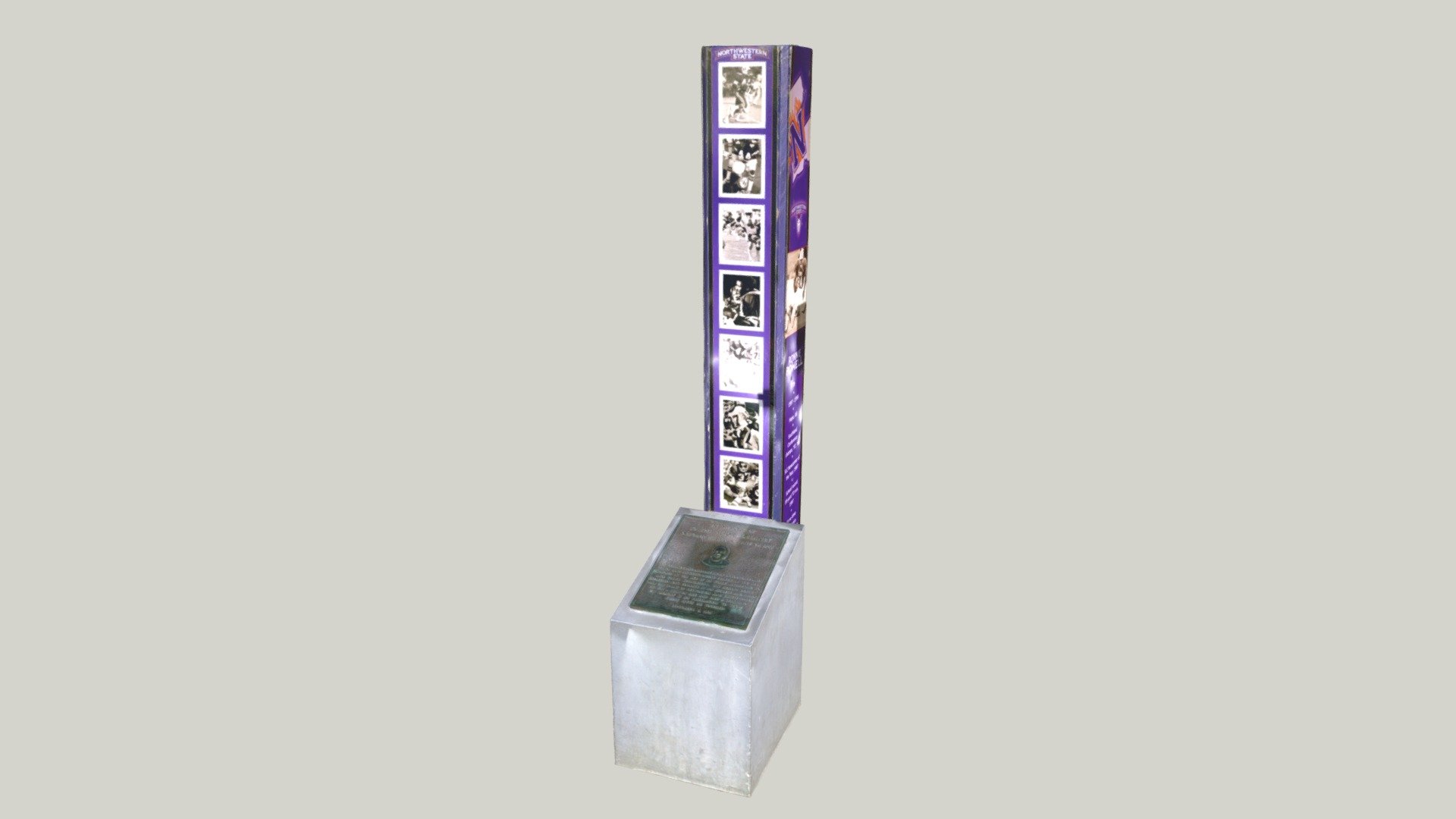 Joe Delaney Monument - Download Free 3D model by NCPTT_NPS [804ec0e ...