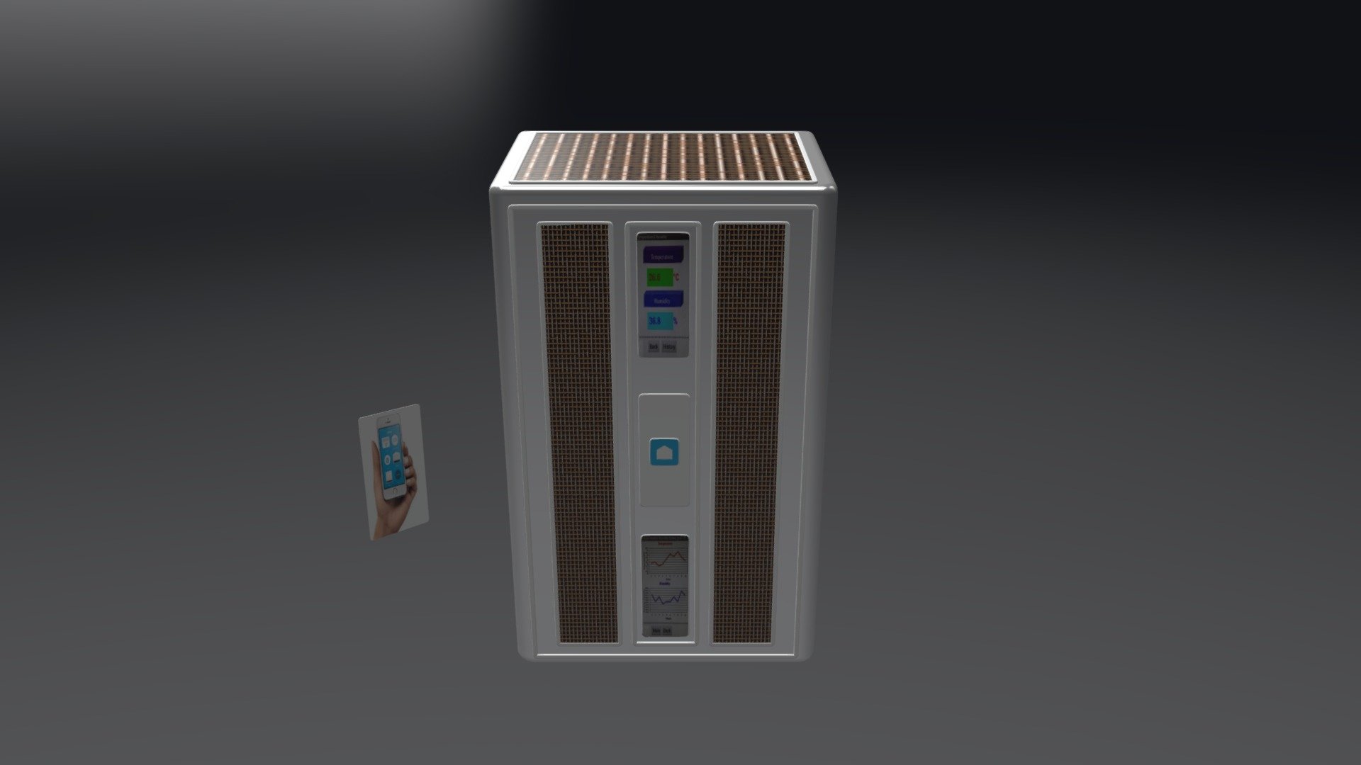 Whole Home Humidifier A - 3D model by zephyr [804ece8] - Sketchfab