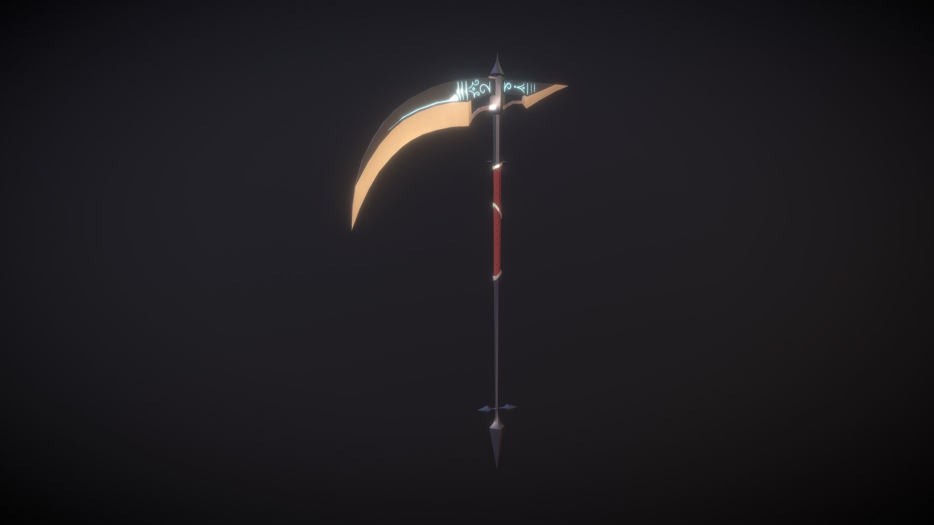 Scythe model - 3D model by SentientCrafter [804f8dc] - Sketchfab