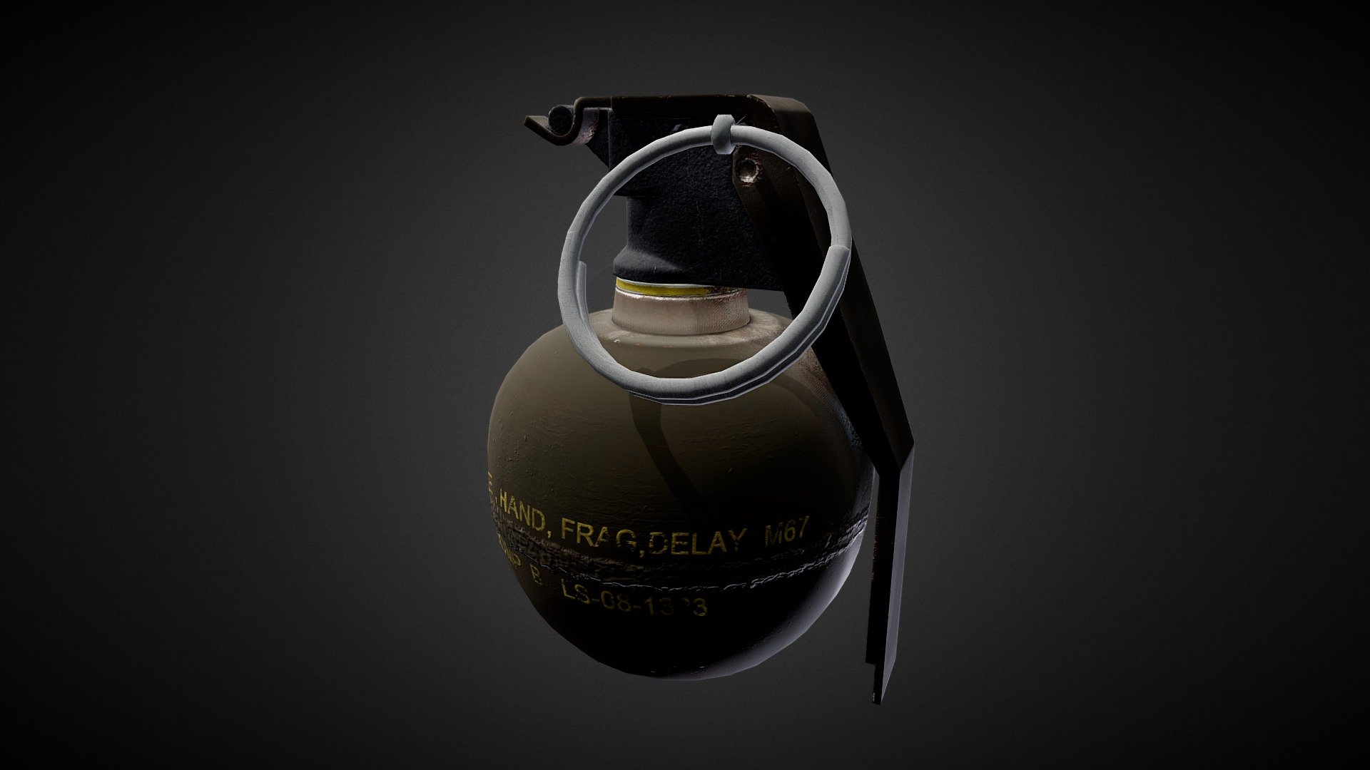 M67 Grenade - 3D model by Drakeling Labs (@drakelinglabs) [804fb53 ...