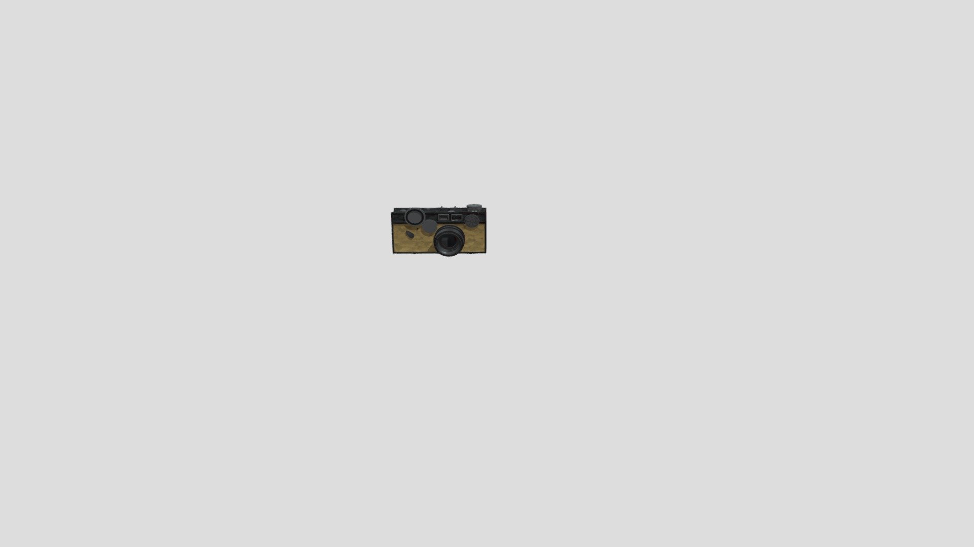 Vintage Camera - 3D model by V0X3L_ART [804fcb9] - Sketchfab
