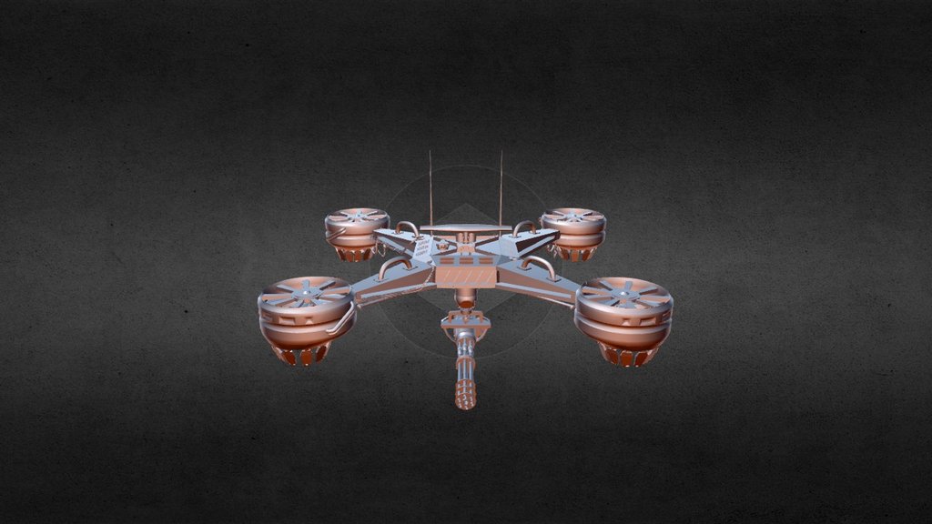 Military Drone - 3D model by thetramc [804fd07] - Sketchfab