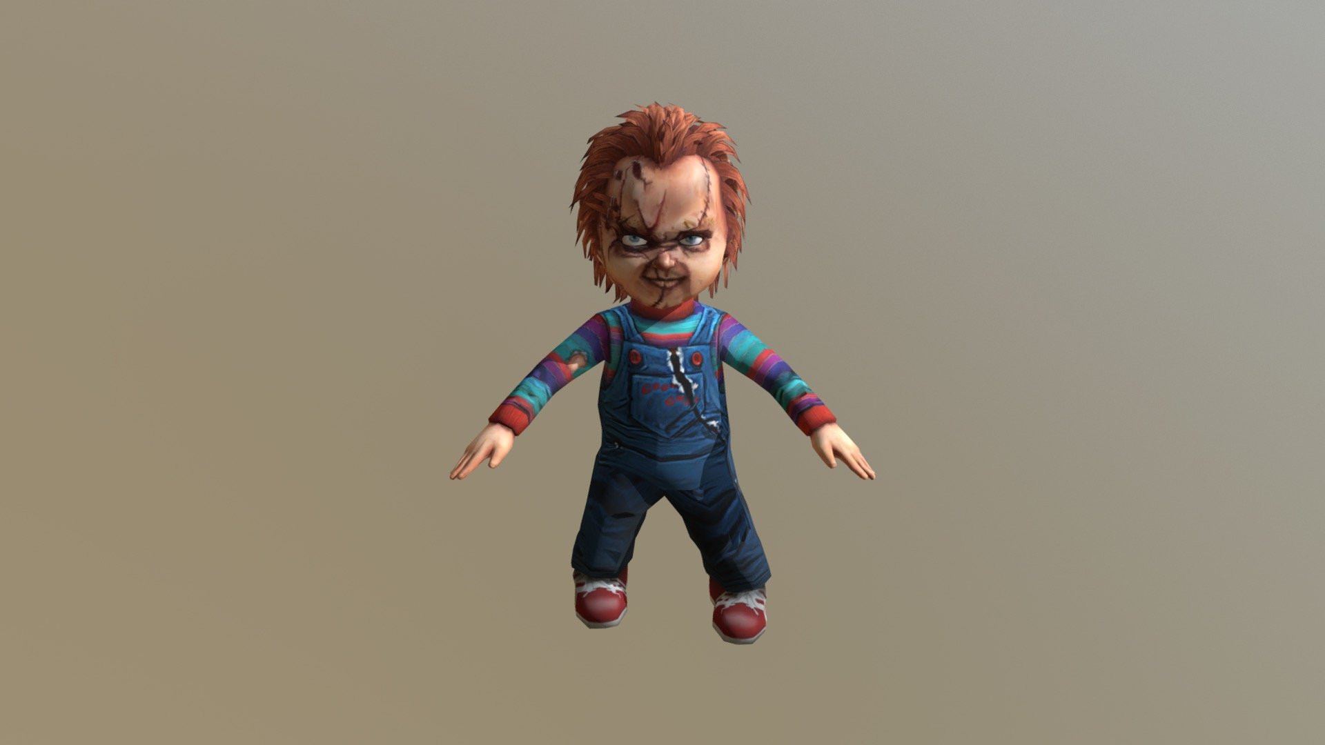 Chucky - 3D model by slim.hibiki316 [8050ffe] - Sketchfab