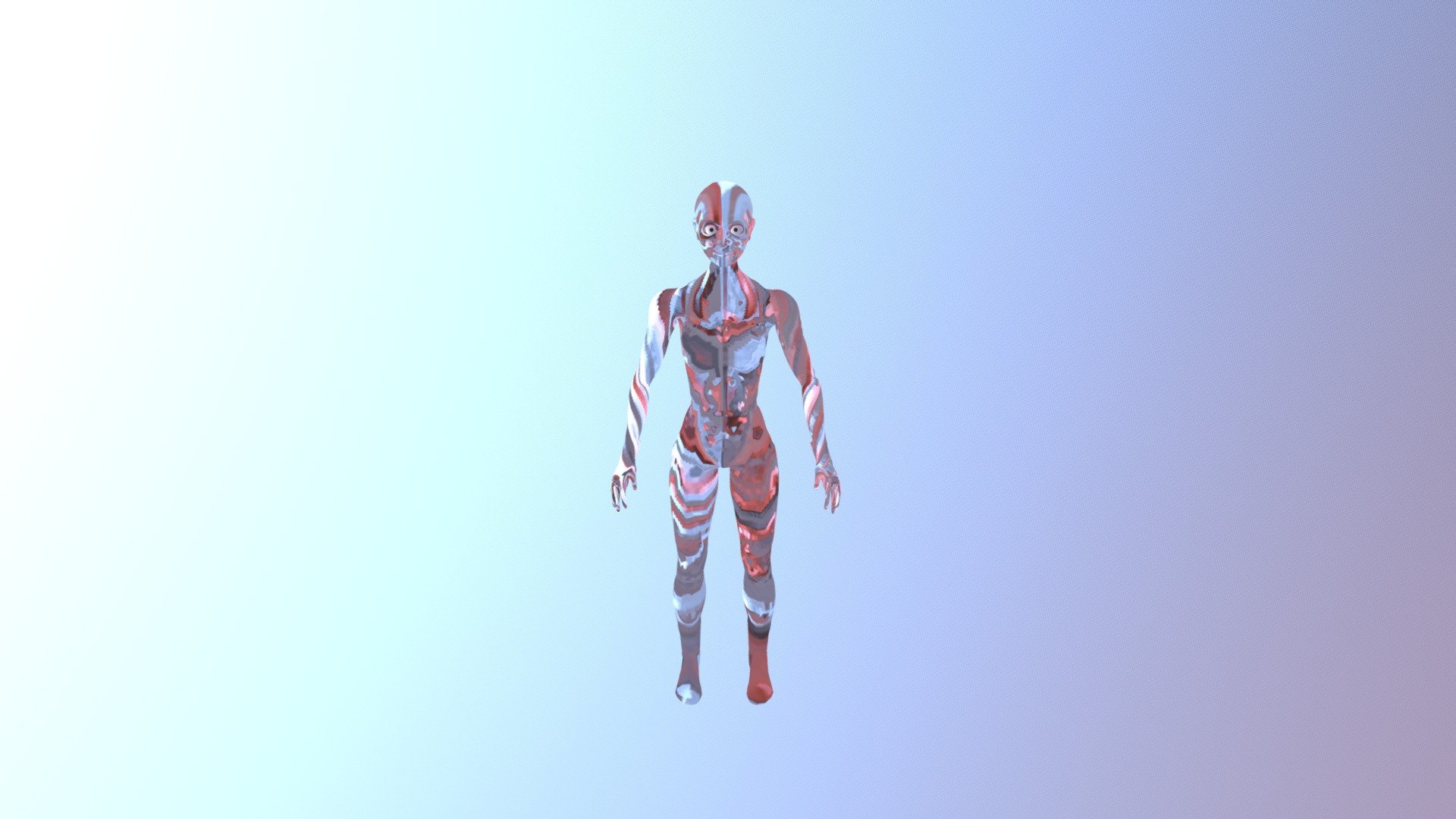 Female Character NPC Back Flip Test - 3D model by Jeff Woodward ...
