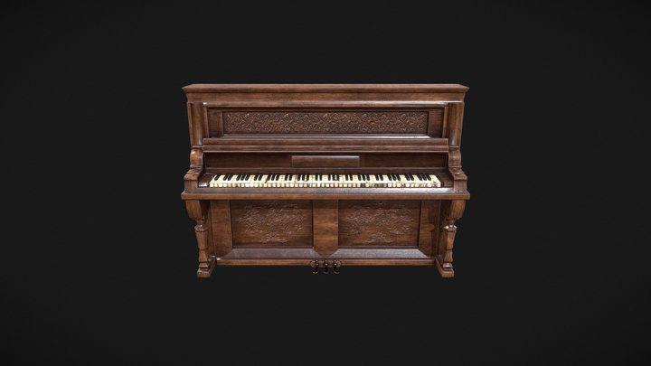 Piano 3D models - Sketchfab