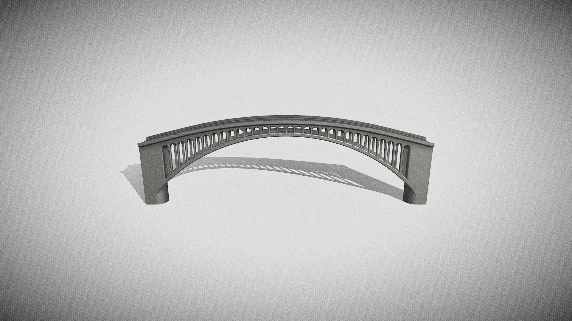 Simple Bridge - Download Free 3D model by xavou [805430d] - Sketchfab
