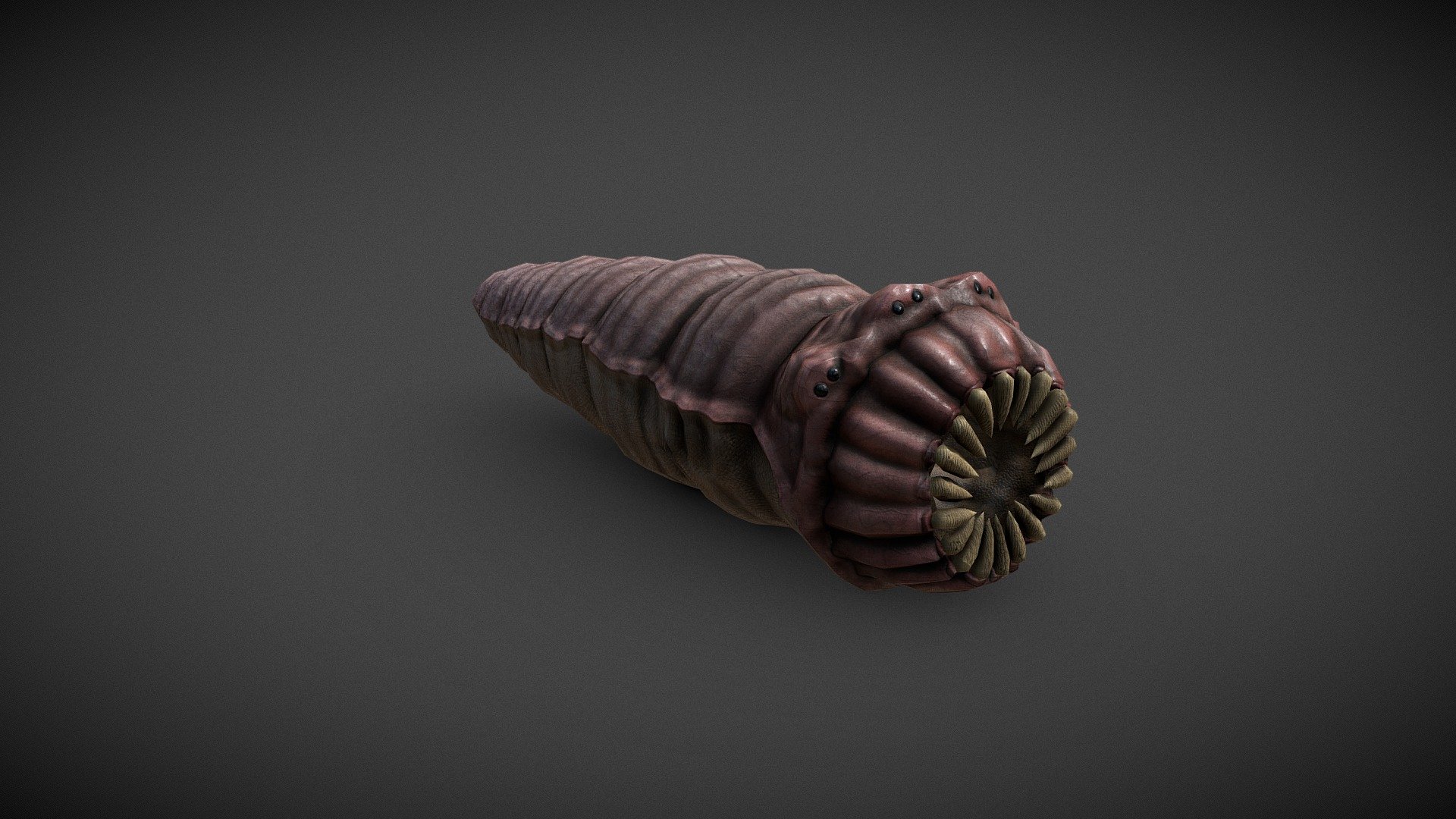 Death Worm - 3D model by Shedmon [8054ab2] - Sketchfab