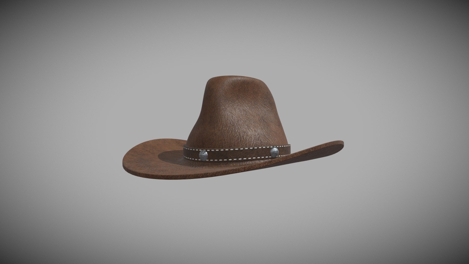 cowboy hat - 3D model by ANIL RAVURI (@anilanimation) [8056484] - Sketchfab