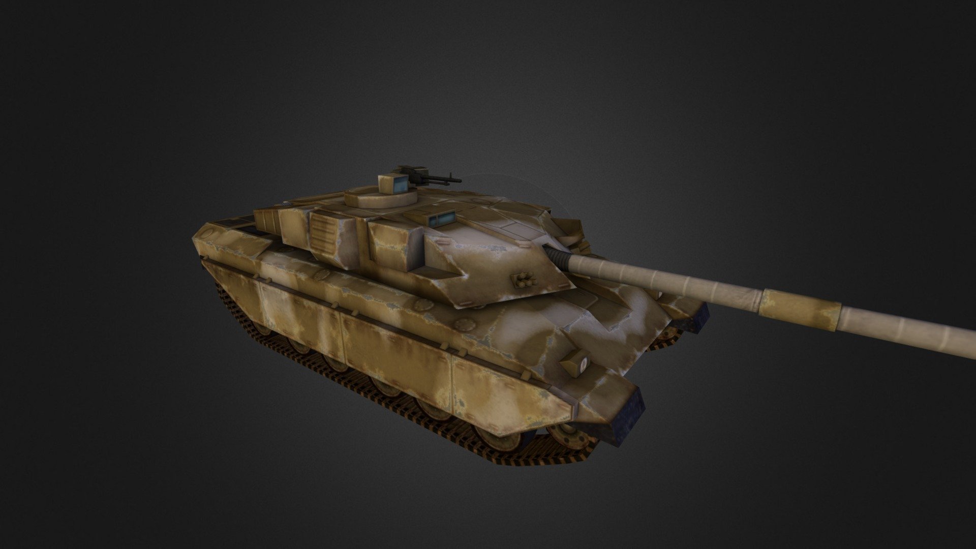 Challenger 1 - 3D model by G.H.O.R. Corporation (@romeoordos) [8057094 ...